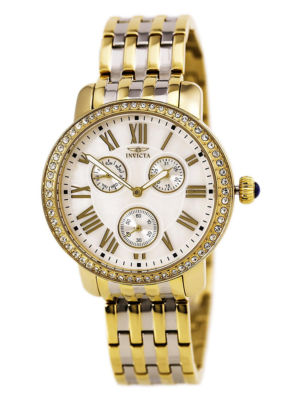 Invicta Women's Angel 15010 Gold Stainless-Steel Quartz Watch - Walmart.com