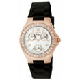 Invicta Women's Angel 1645, Crystal Accented Bezel, Black Silicone ...