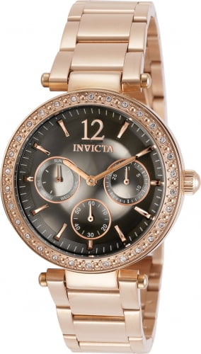 Invicta Women's Angel Quartz Watch with Stainless Steel Strap, Rose ...