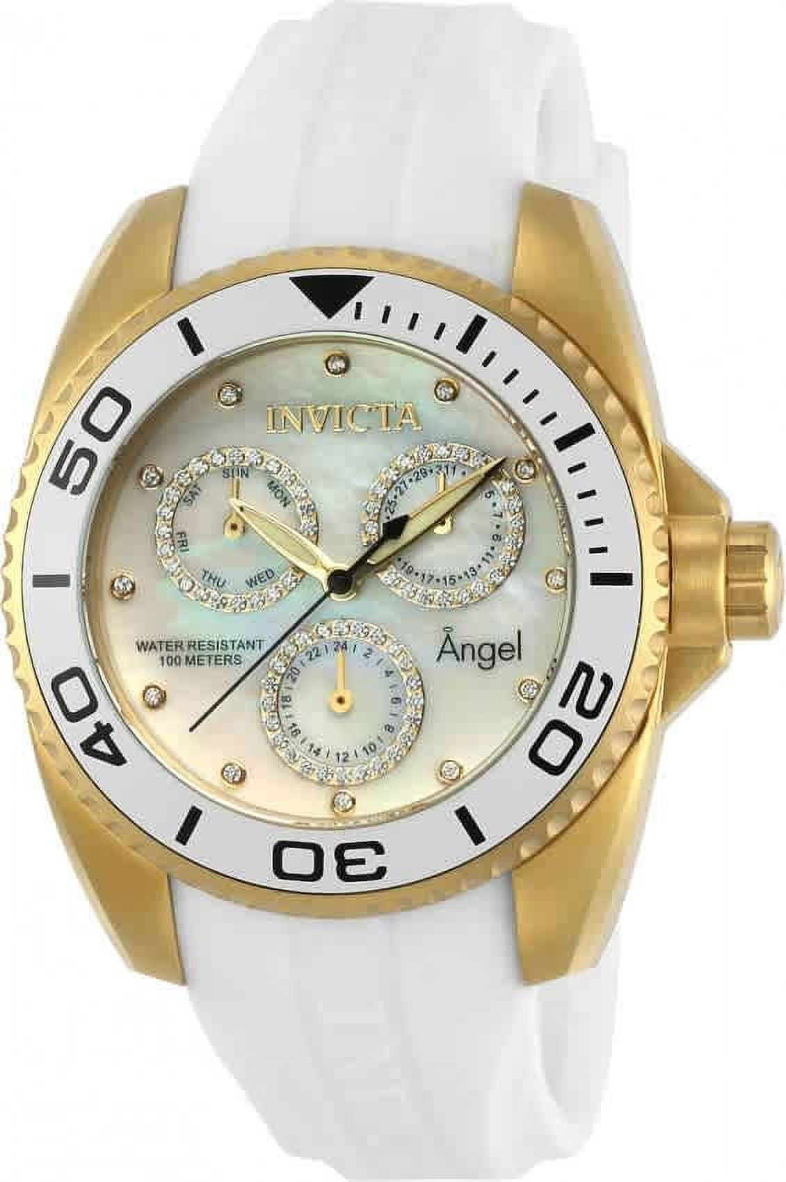 Invicta Women's Angel Watch Japan Movement Flame Fusion Crystal 23768 ...