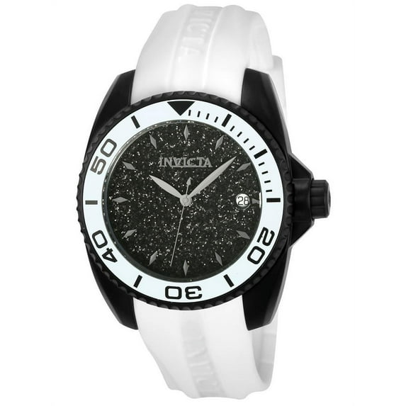 Invicta Women's Angel White Polyurethane Band Quartz Analog Watch 22705 ...