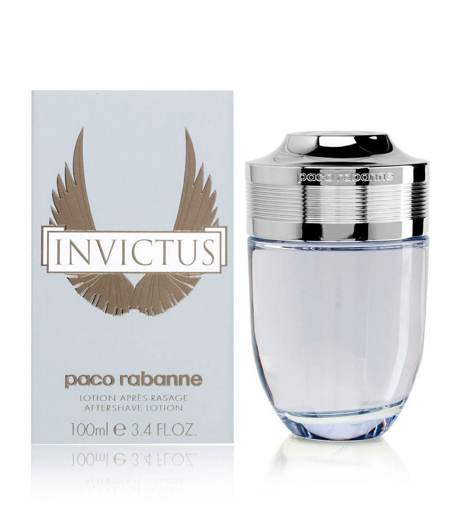 (pack 4) Invictus After Shave By Paco Rabanne3.4 oz - Walmart.com
