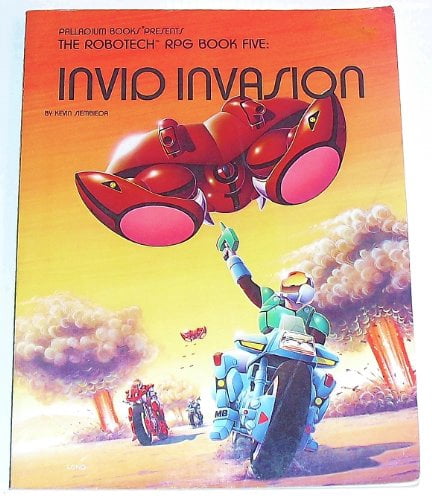 Pre-Owned Invid Invasion (The Robotech Rpg Book Five) (Paperback ...