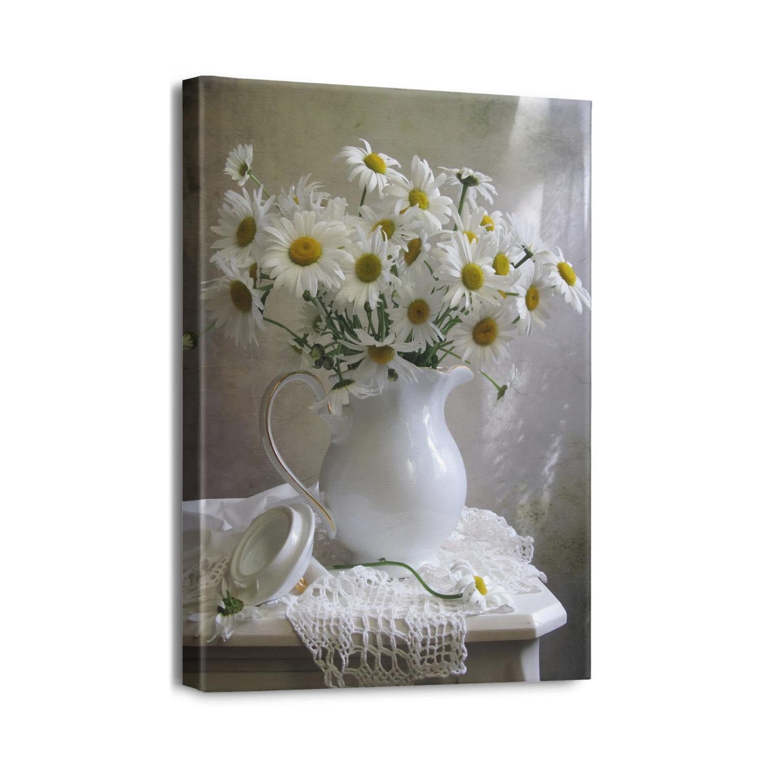 Invigorate Décor with Vintage Beach Floral Wall Art – Perfect for Small ...