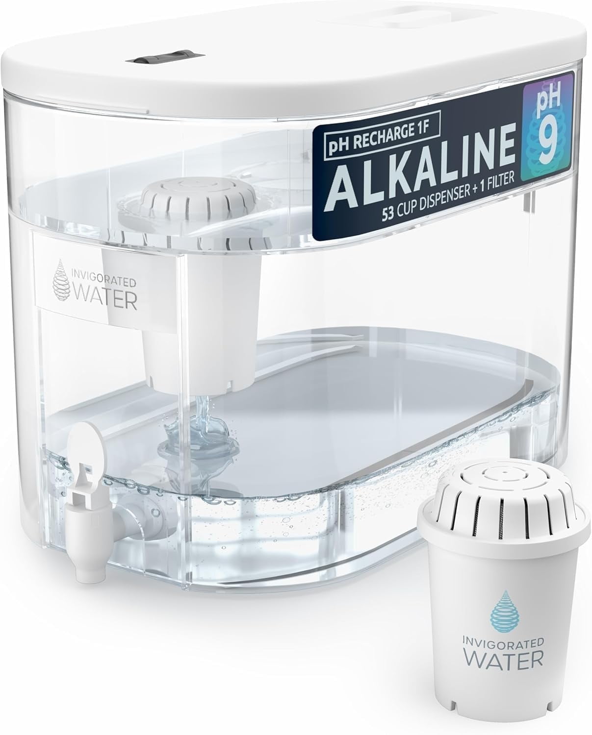 Invigorated Water Alkaline Water Purification Unit, 52-Cup Capacity ...
