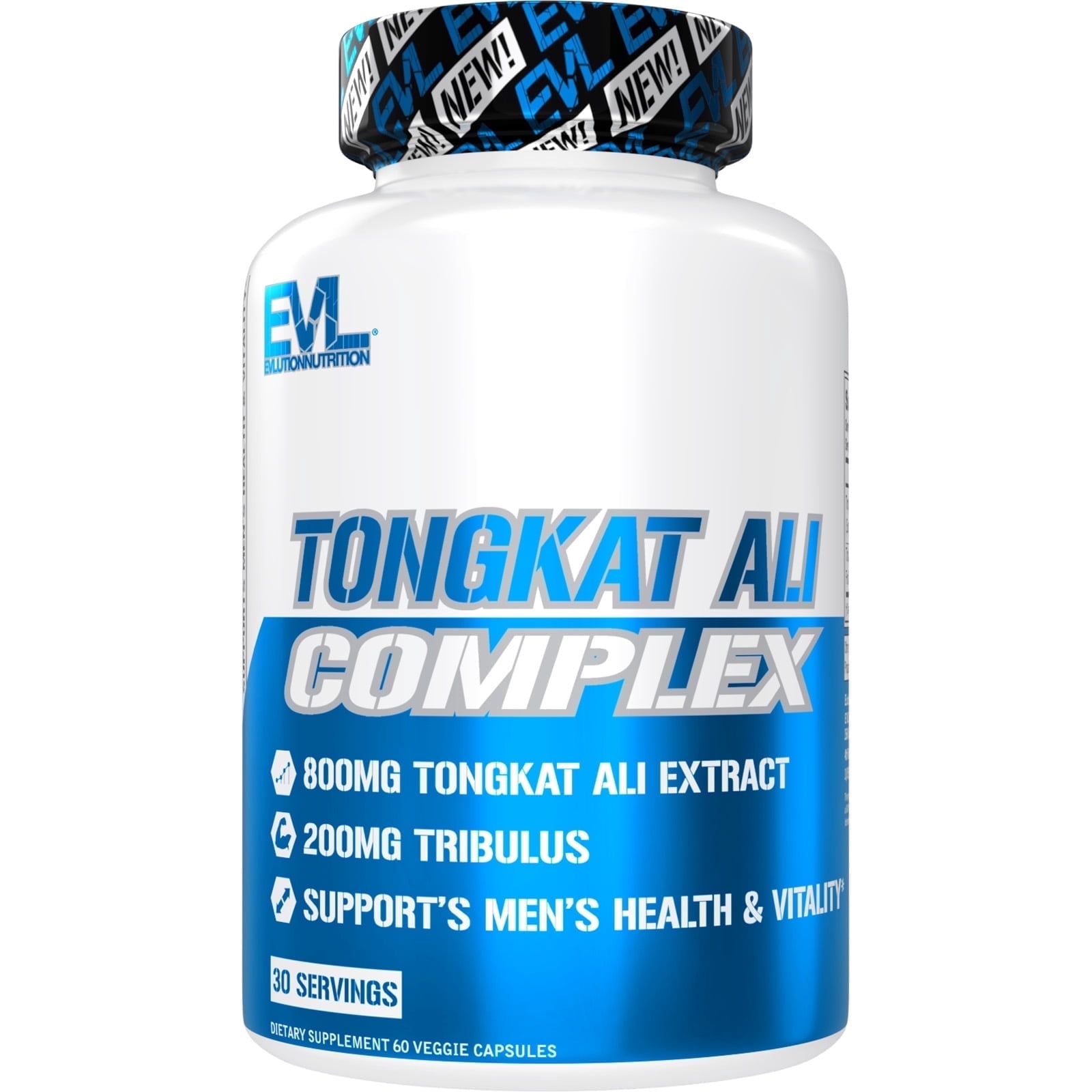 Evlution Nutrition Tongkat Ali Longjack Testosterone Booster, 100:1 ...