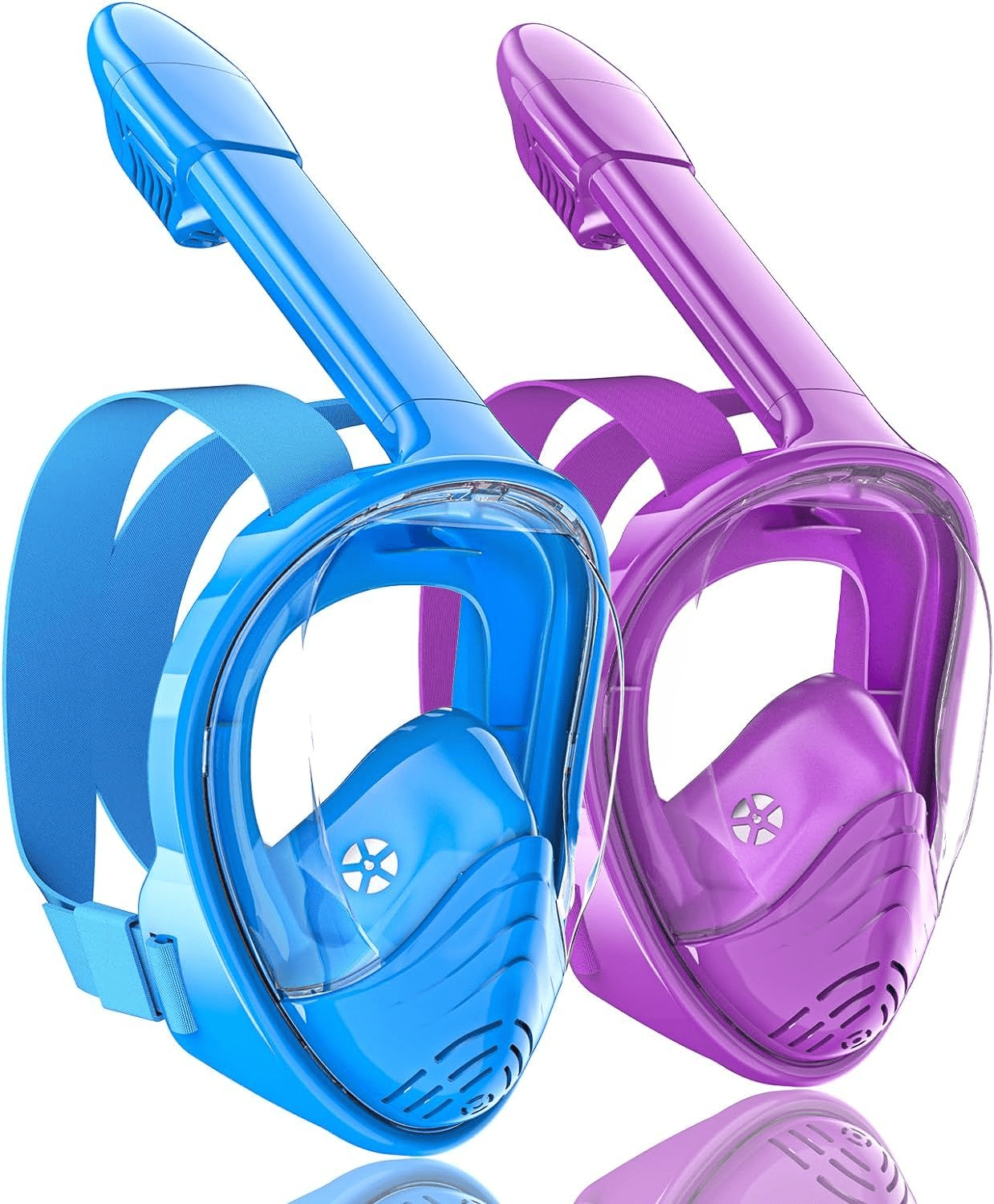 Invigoration Kids Snorkel Mask Full Face, Snorkeling Set with Camera ...