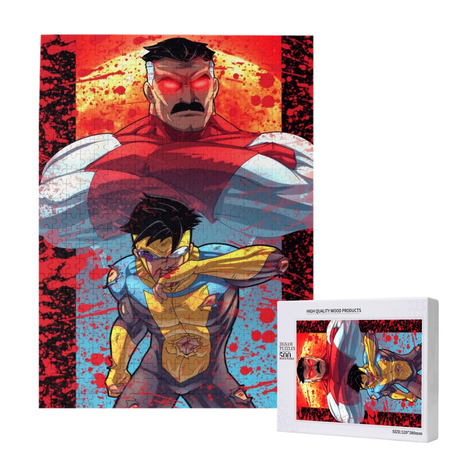 Invincible 1000 Piece Jigsaw Puzzle for Kids Adults, Colorful Poster ...