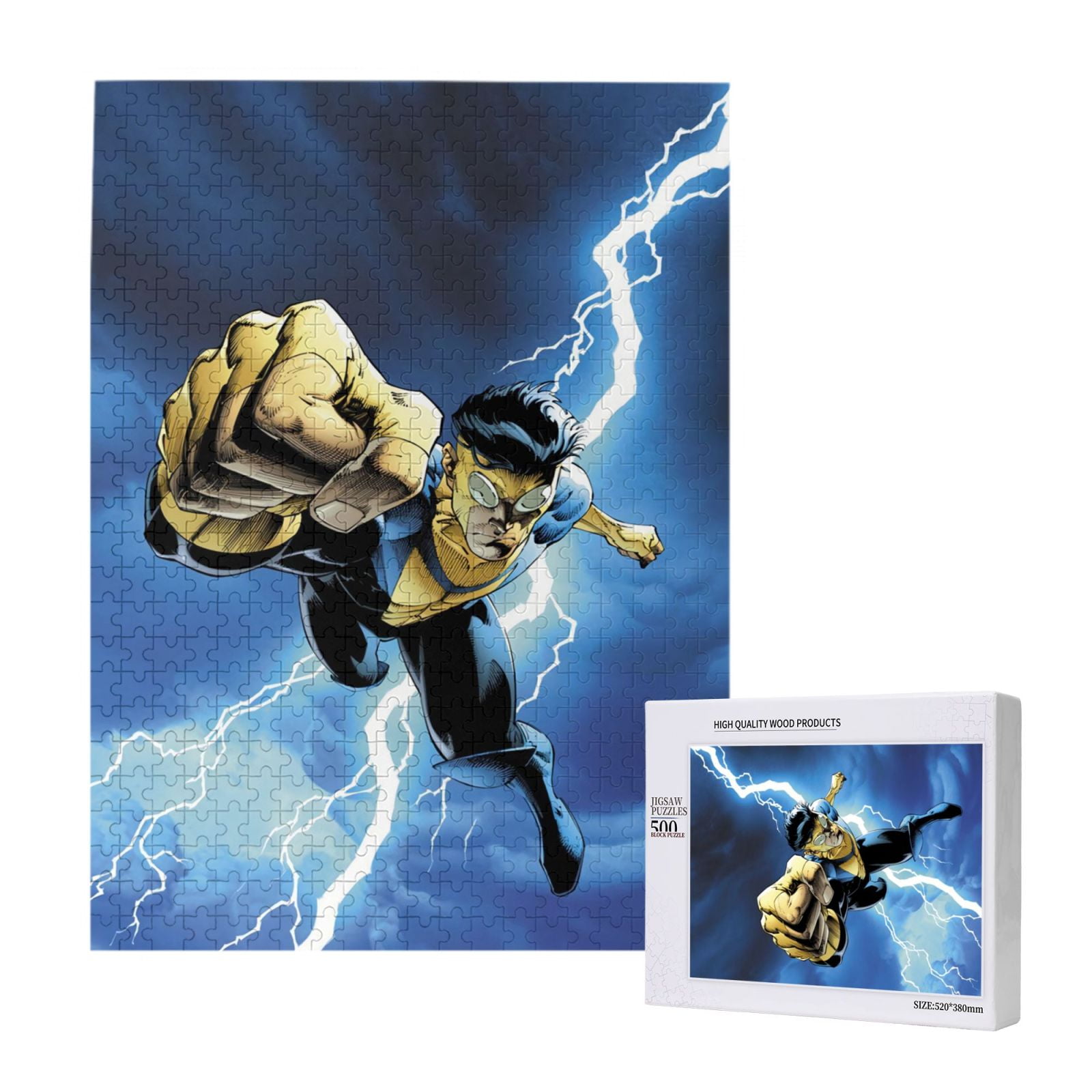 Invincible 1000 Piece Jigsaw Puzzle for Kids Adults, Colorful Poster ...