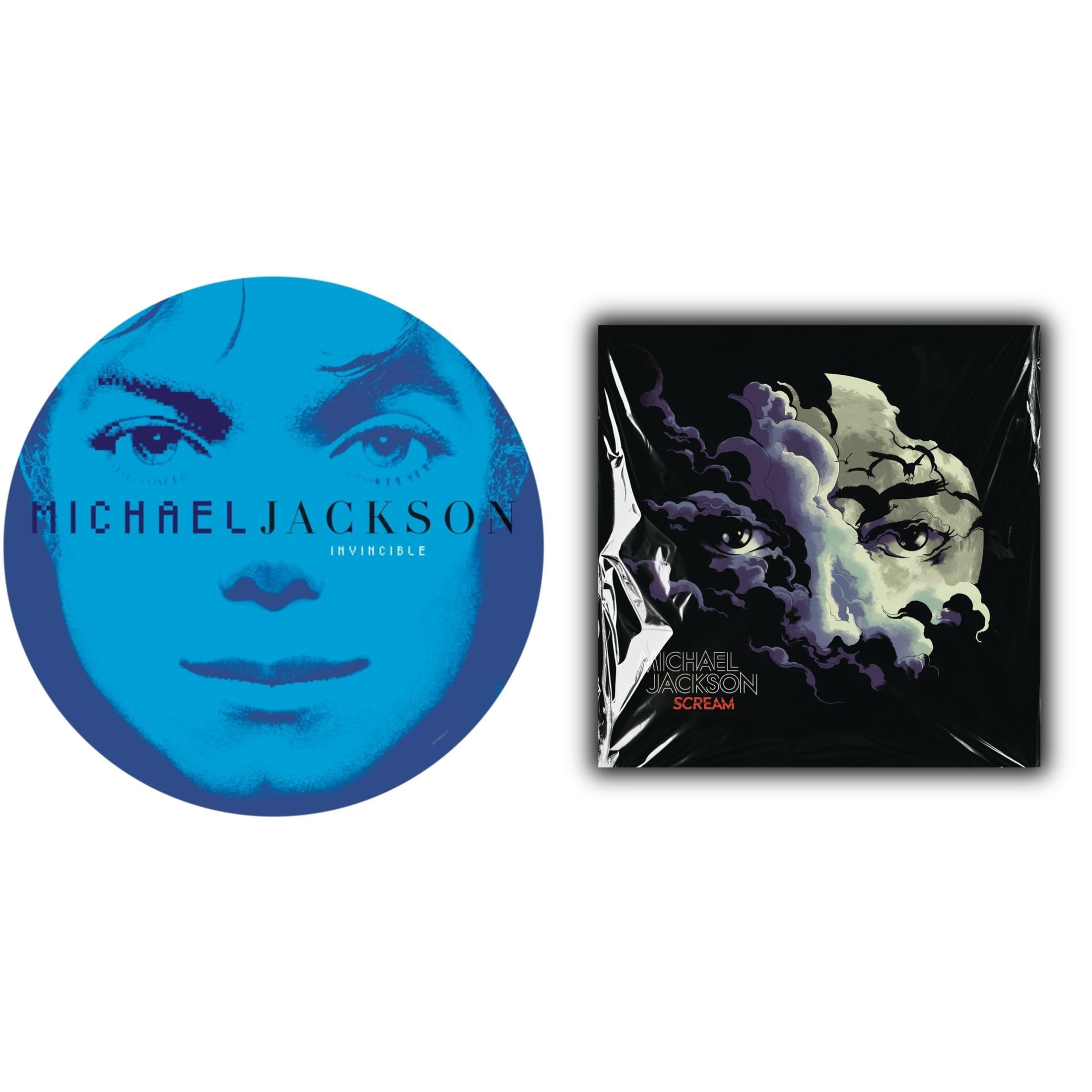 Invincible (2LP/Picture Disc) & Michael Jackson - Scream (2LP) (New LP ...