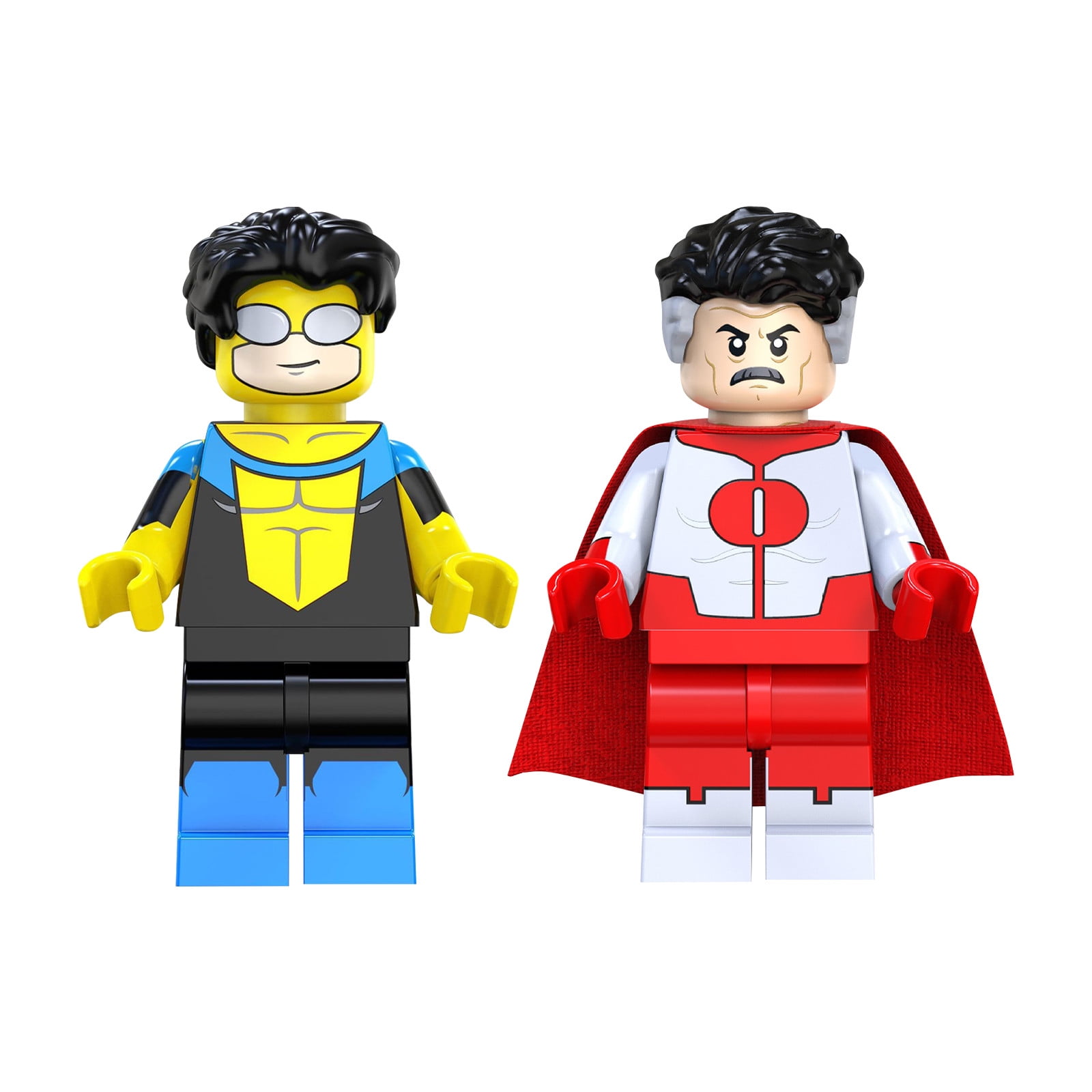 Invincible: 2pack Battletorn Invincible Action Figure: Min Mark Grayson Nolan Grayson ...