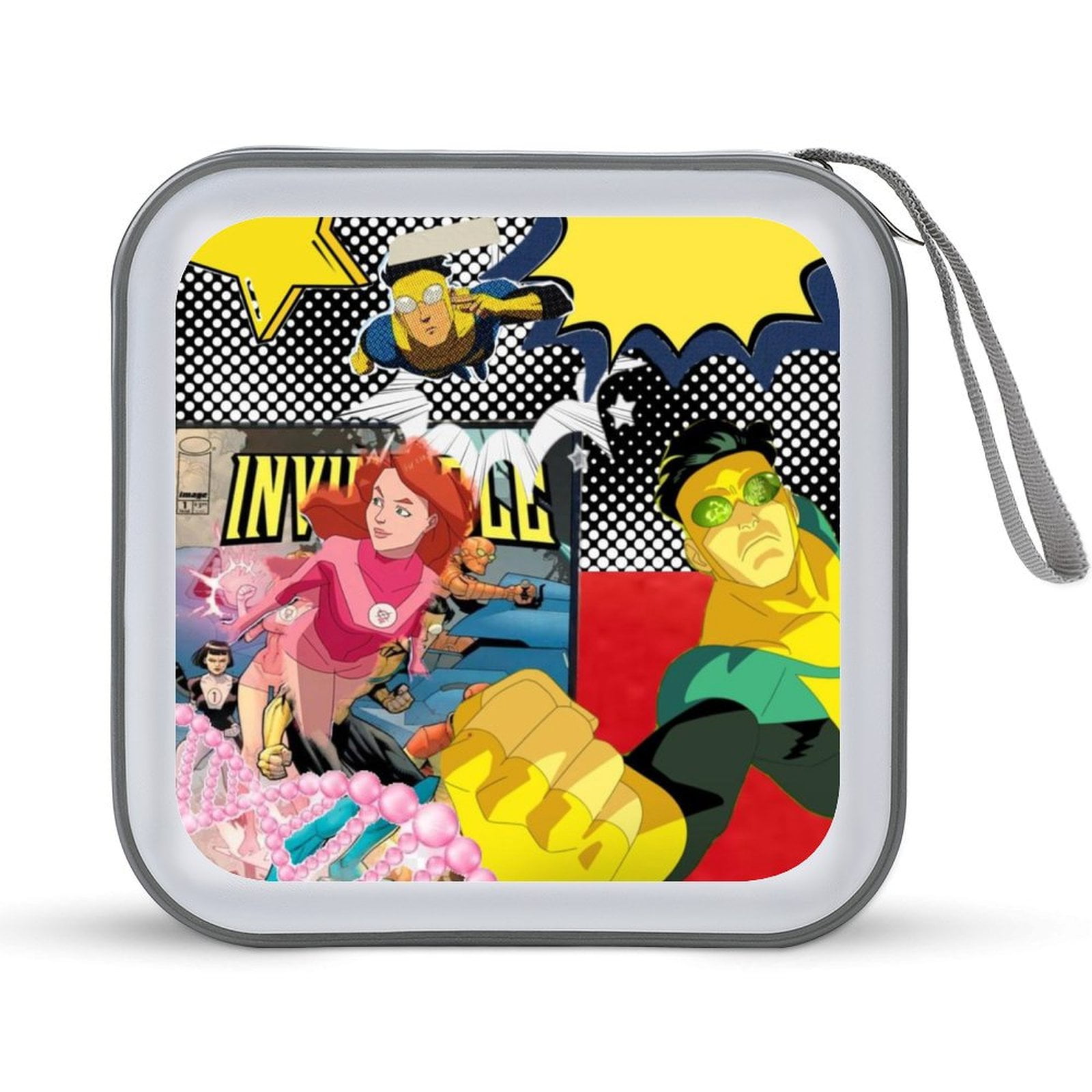 Invincible 40 Capacity CD Cases, Large DVD/VCD Storage Box, Portable ...