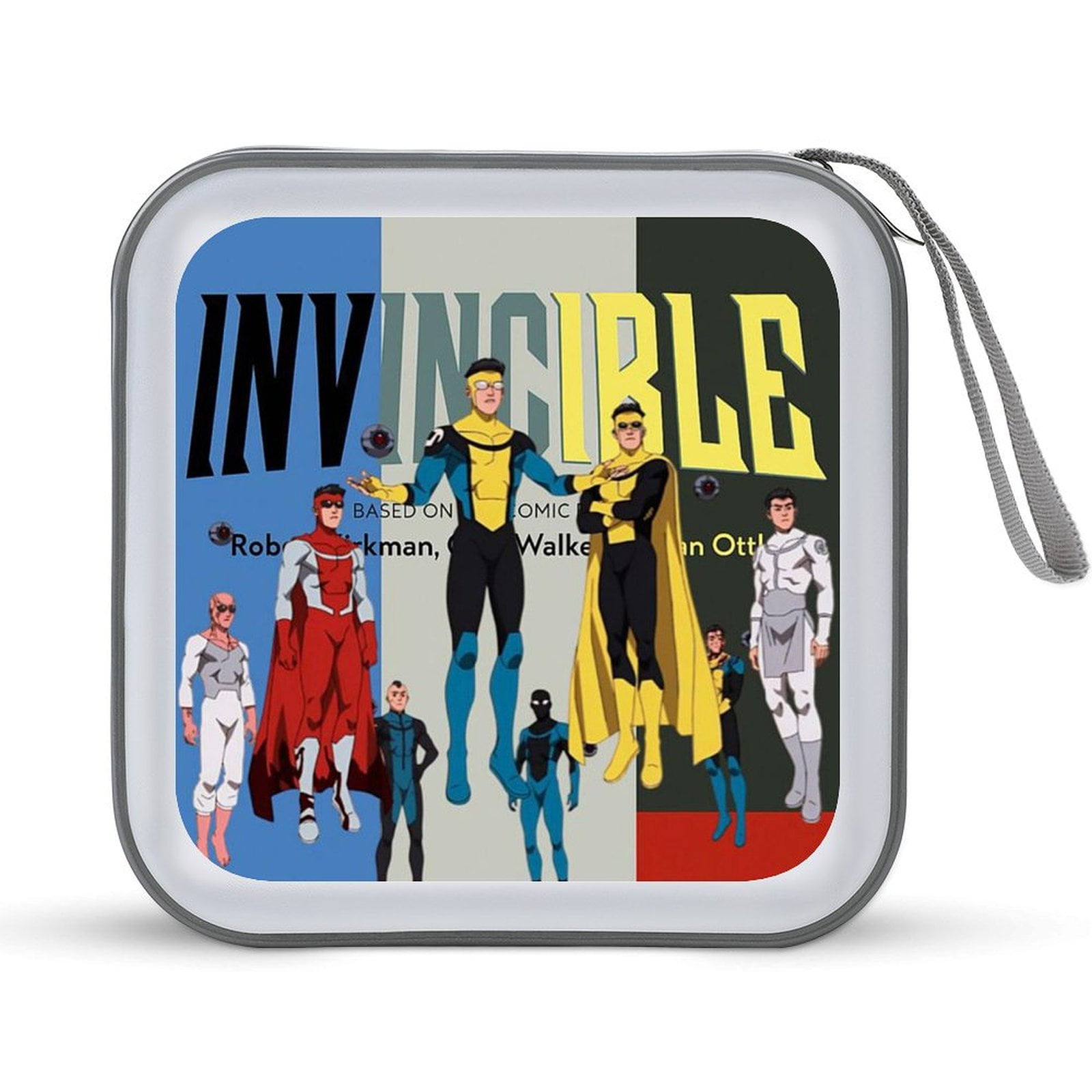 Invincible 40 Capacity CD Cases, Large DVD/VCD Storage Box, Portable ...