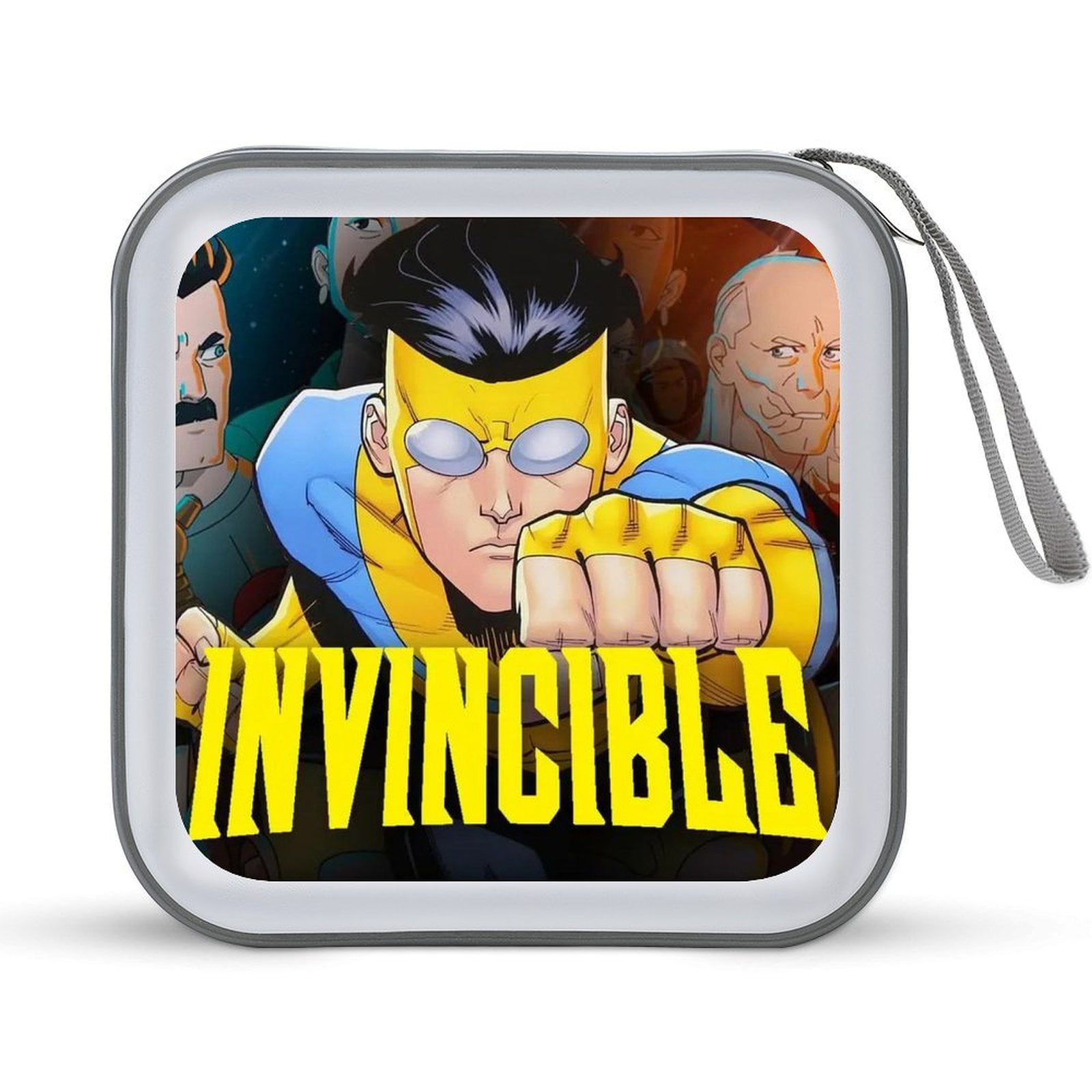 Invincible 40 Capacity CD Cases, Large DVD/VCD Storage Box, Portable ...