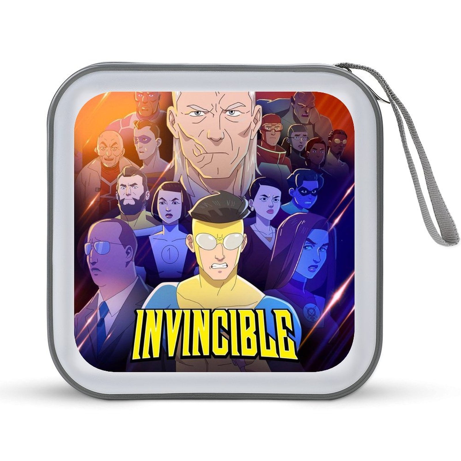 Invincible 40 Capacity CD Cases, Large DVD/VCD Storage Box, Portable ...