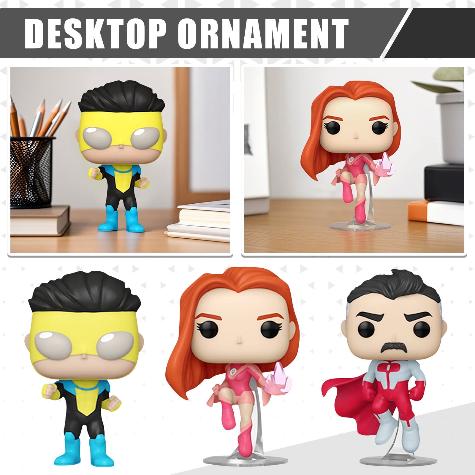 Invincible Action Figure，3.75-inch Action Character, Ideal Gift for ...