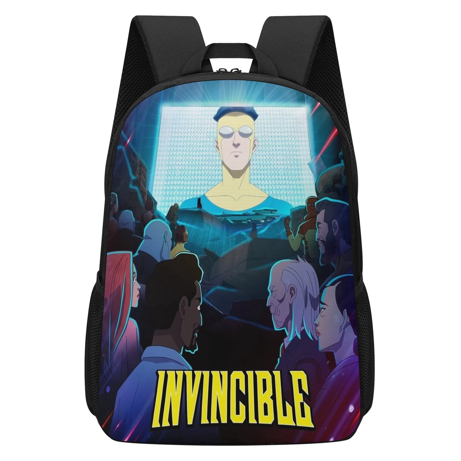 Invincible Anime Schoolpack Shoulder Bag, Cartoon Large Capacity ...