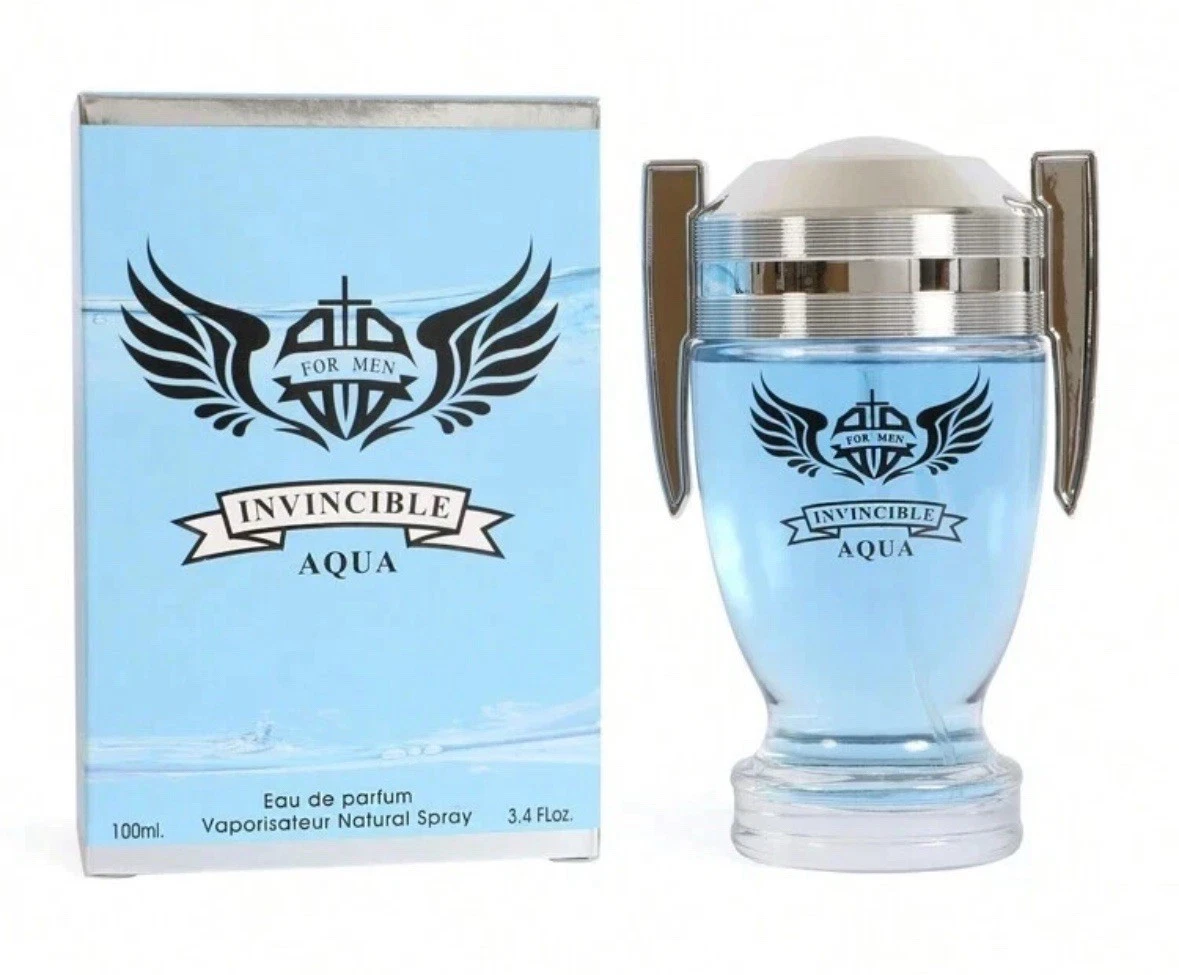 Invincible Aqua Eau de Parfum Spray for Men, 3.4 fl oz - Walmart.com