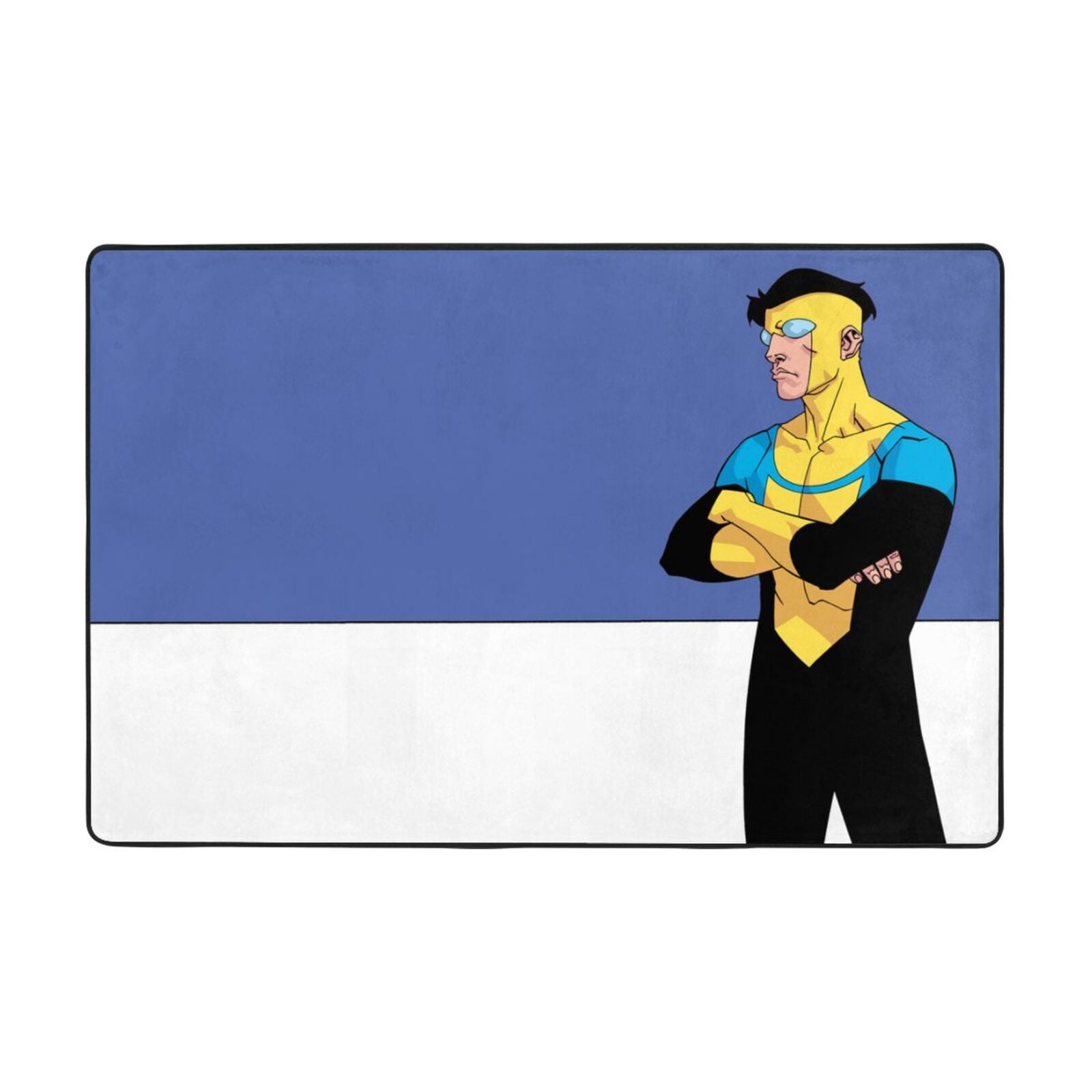 Invincible Area Rug, Large Carpet, Washable Rug Mat, Flannel Non-slip ...