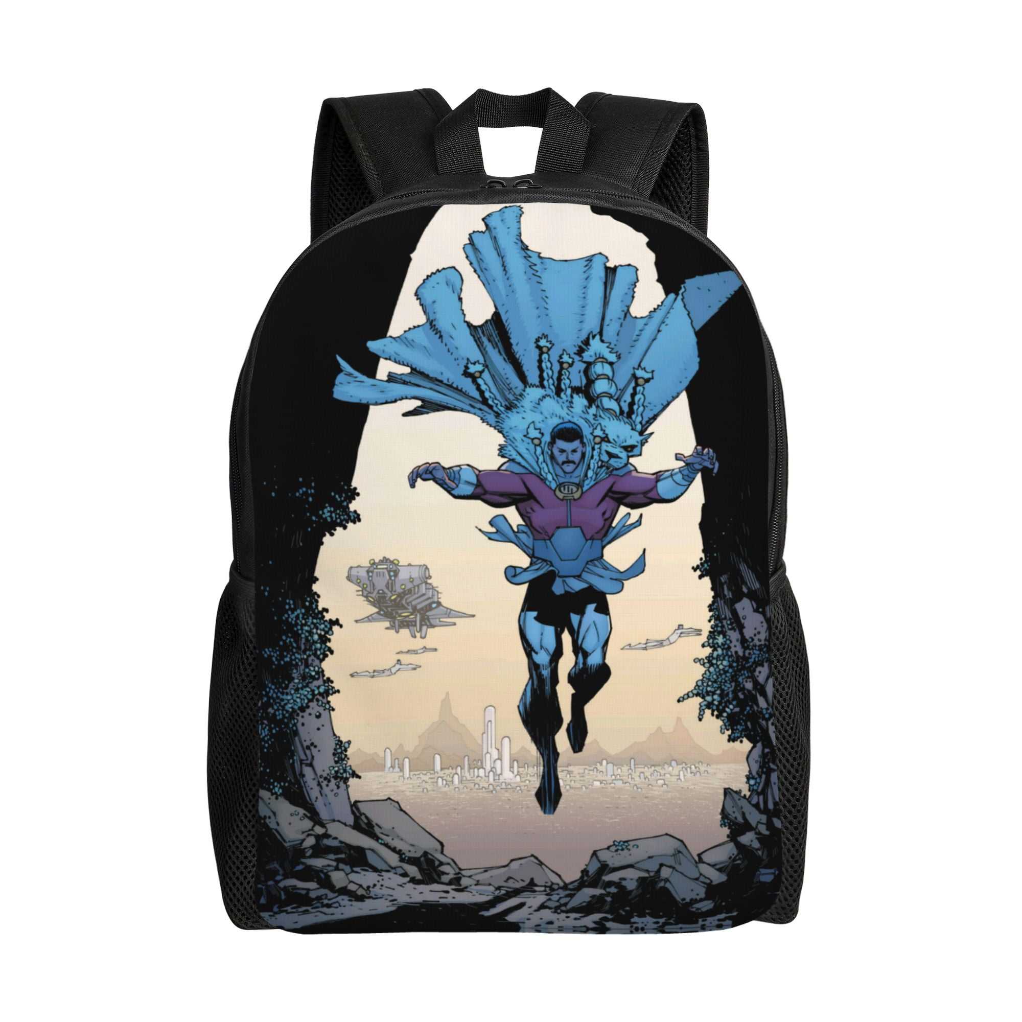 Invincible Backpack Simple Lightweight Casual Backpack Travel Backpack ...