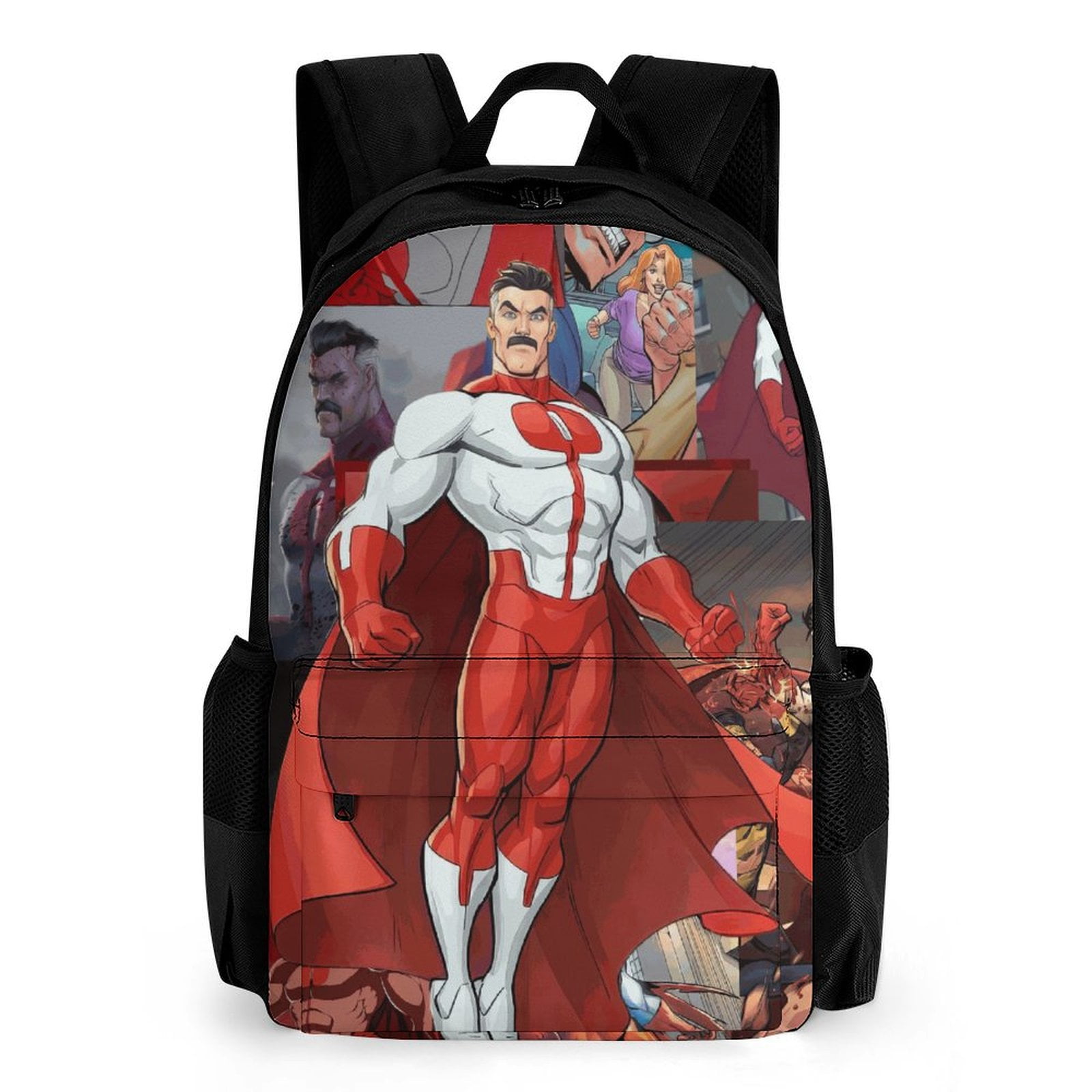 Invincible Backpack with Adjustable Straps, Multiple Pockets Backpack ...