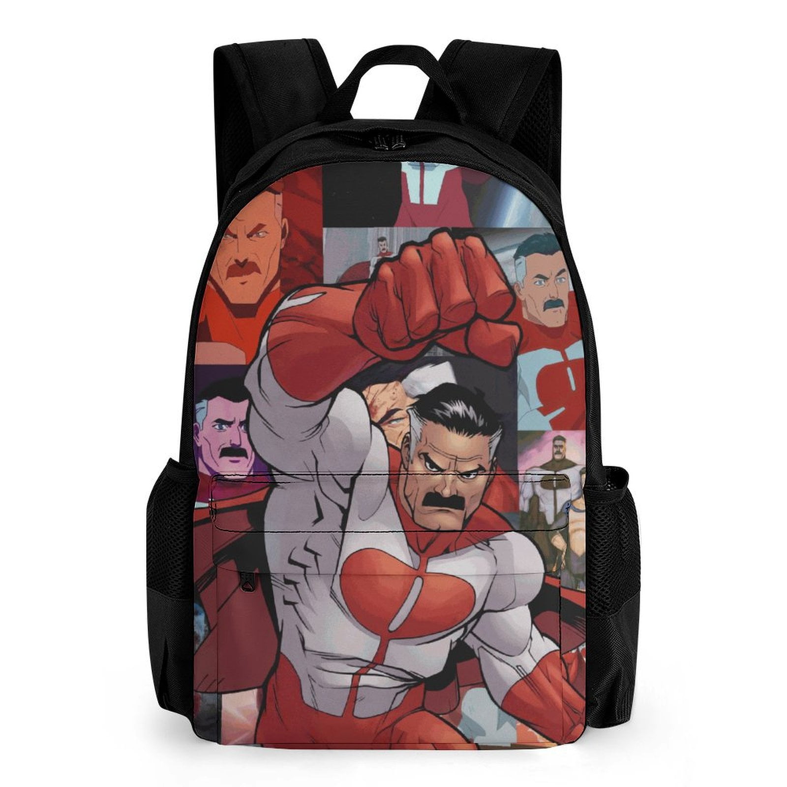 Invincible Backpack with Adjustable Straps, Multiple Pockets Backpack ...