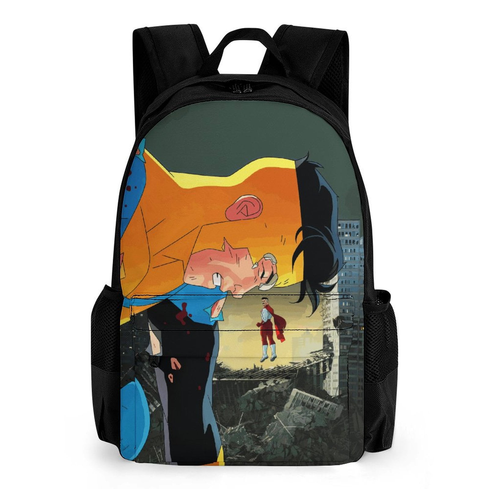 Invincible Backpack with Adjustable Straps, Multiple Pockets Backpack ...