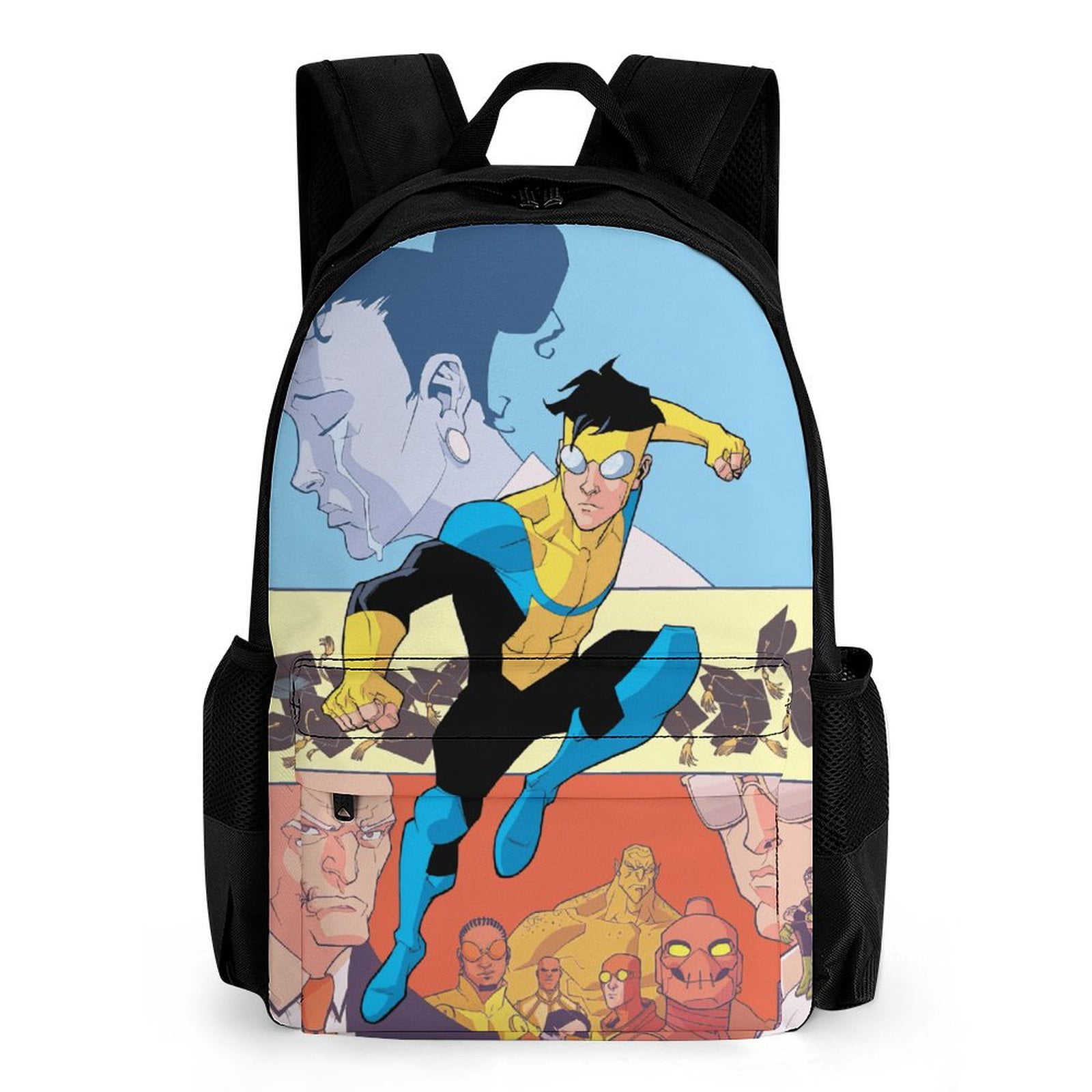 Invincible Backpack with Adjustable Straps, Multiple Pockets Backpack ...