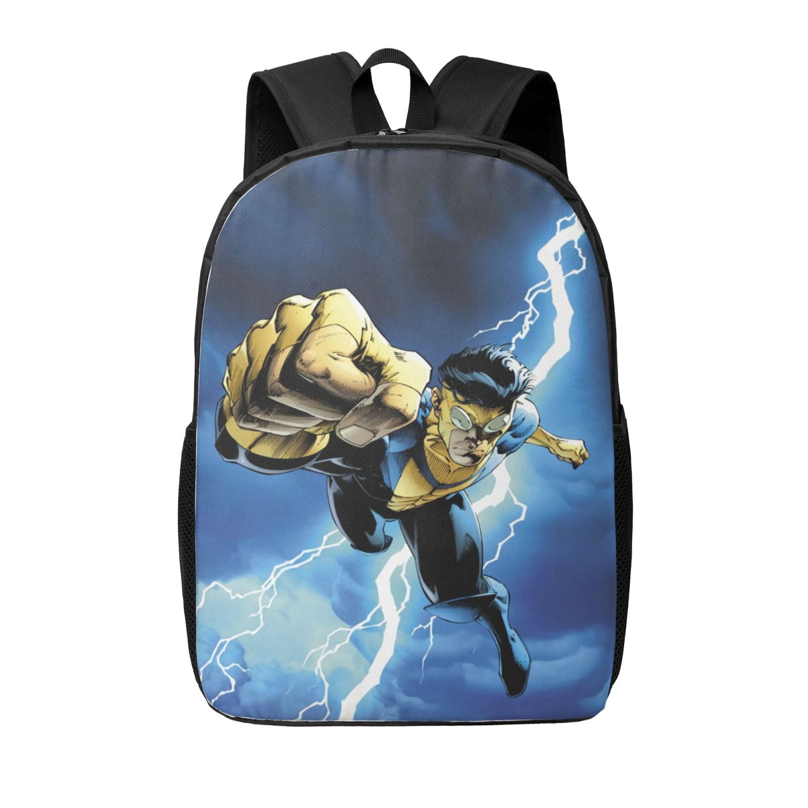 Invincible Backpacks 17 Inch Cartoon College School Laptop Bag Bookbag ...