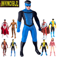 Invincible: Battletorn Invincible Action Figure Mark Grayson, Omni-Man Action Figure Standing ...