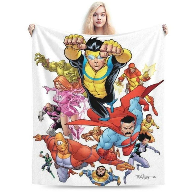 Invincible Blanket, Super Soft Throw Blanket for Bed Couch Sofa, Cozy ...