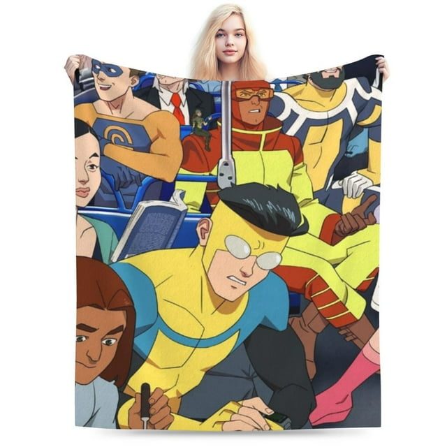 Invincible Blanket, Super Soft Throw Blanket for Bed Couch Sofa, Cozy ...
