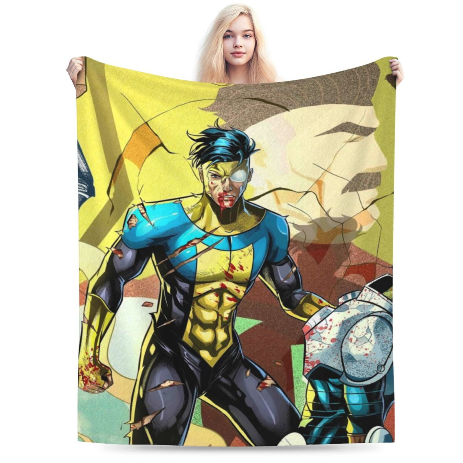 Invincible Blanket, Super Soft Throw Blanket for Bed Couch Sofa, Cozy ...