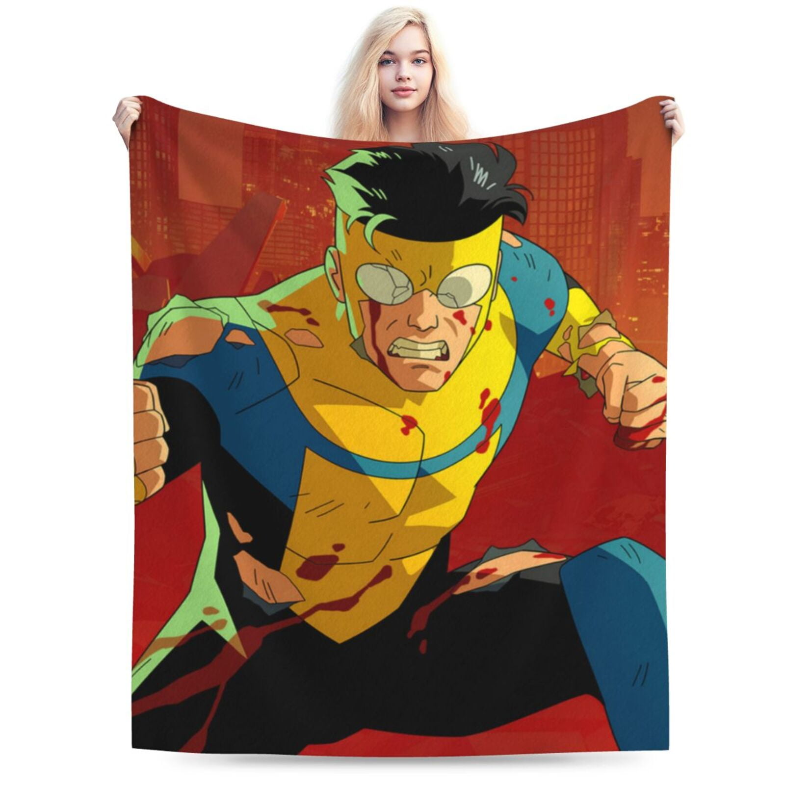 Invincible Blanket, Super Soft Throw Blanket for Bed Couch Sofa, Cozy ...