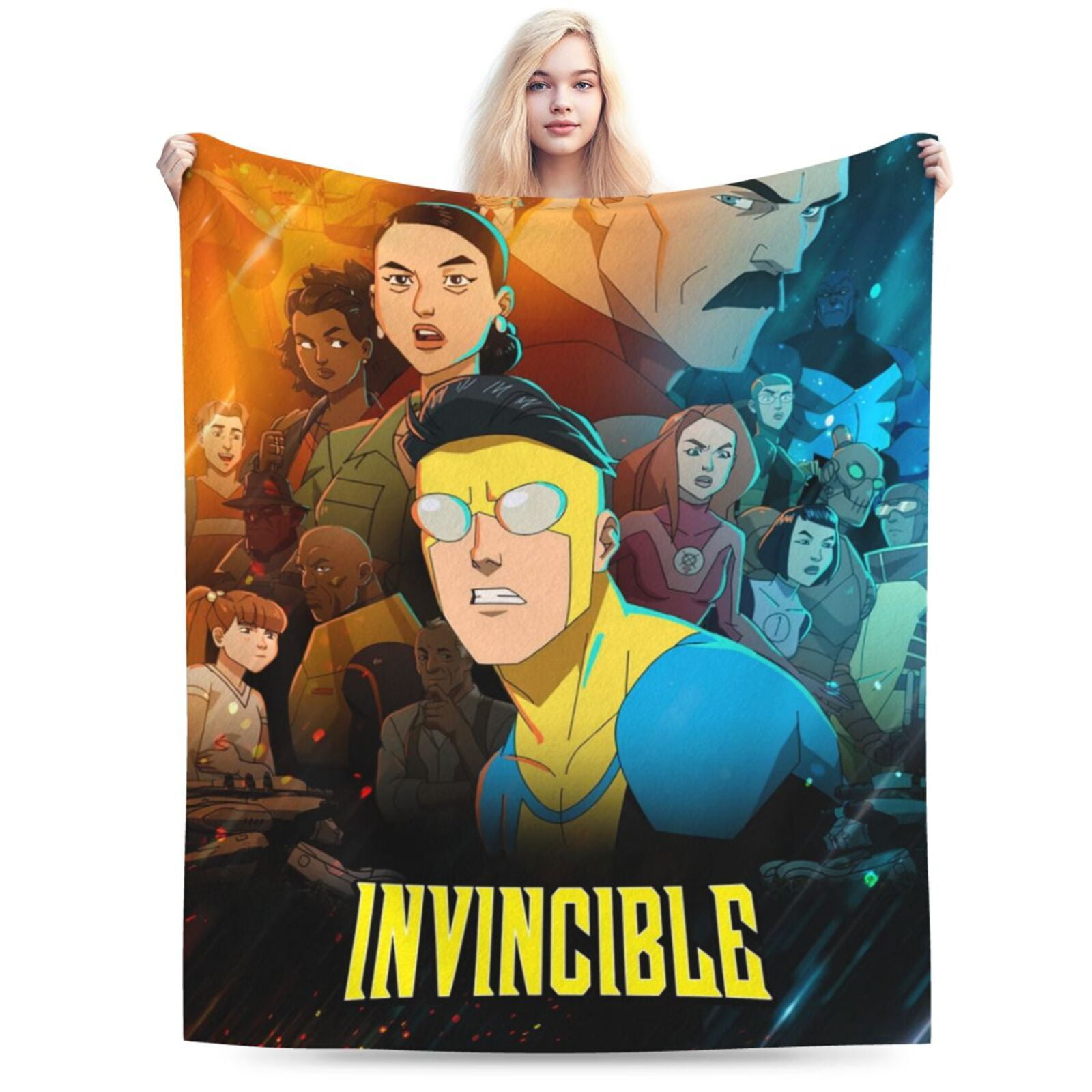 Invincible Blanket, Super Soft Throw Blanket for Bed Couch Sofa, Cozy ...