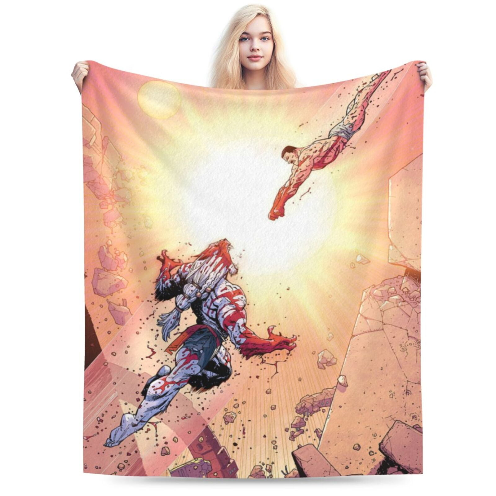 Invincible Blanket, Super Soft Throw Blanket for Bed Couch Sofa, Cozy ...