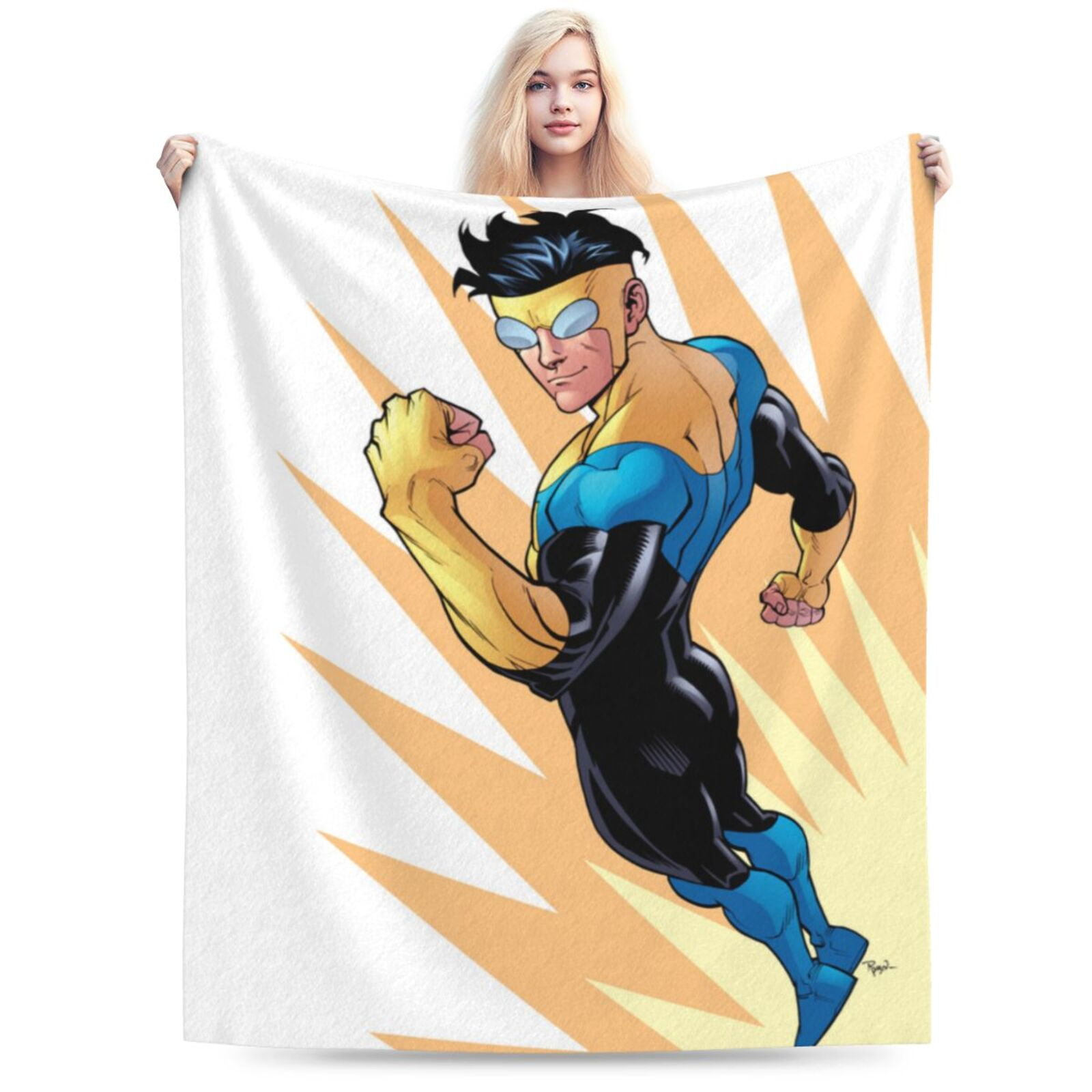 Invincible Blanket, Super Soft Throw Blanket for Bed Couch Sofa, Cozy ...
