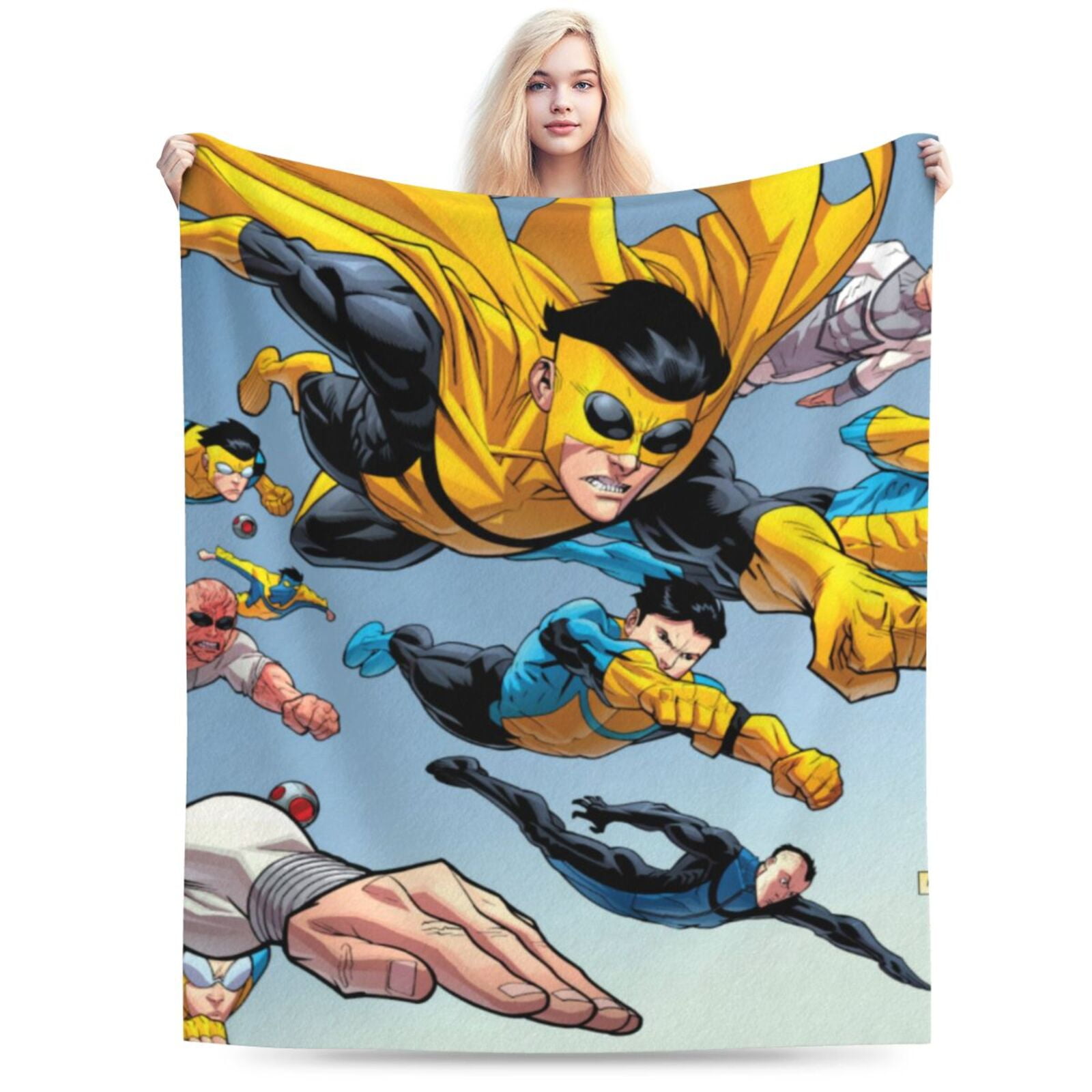 Invincible Blanket, Super Soft Throw Blanket for Bed Couch Sofa, Cozy ...