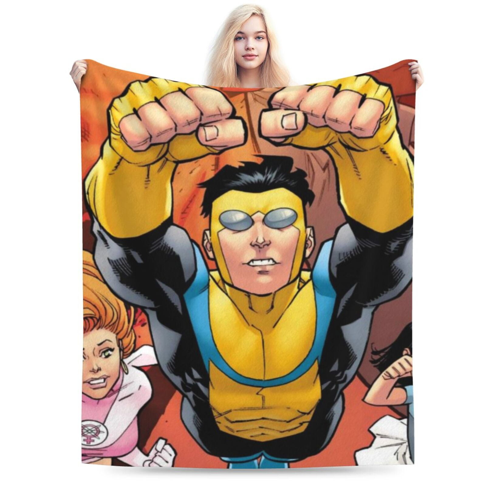 Invincible Blanket, Super Soft Throw Blanket for Bed Couch Sofa, Cozy ...