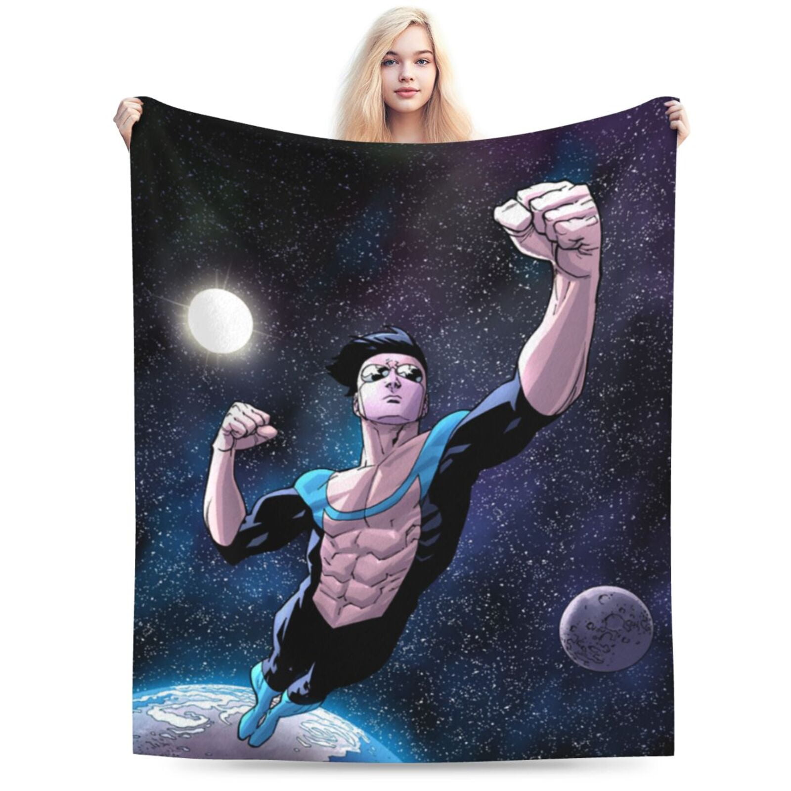 Invincible Blanket, Super Soft Throw Blanket for Bed Couch Sofa, Cozy ...