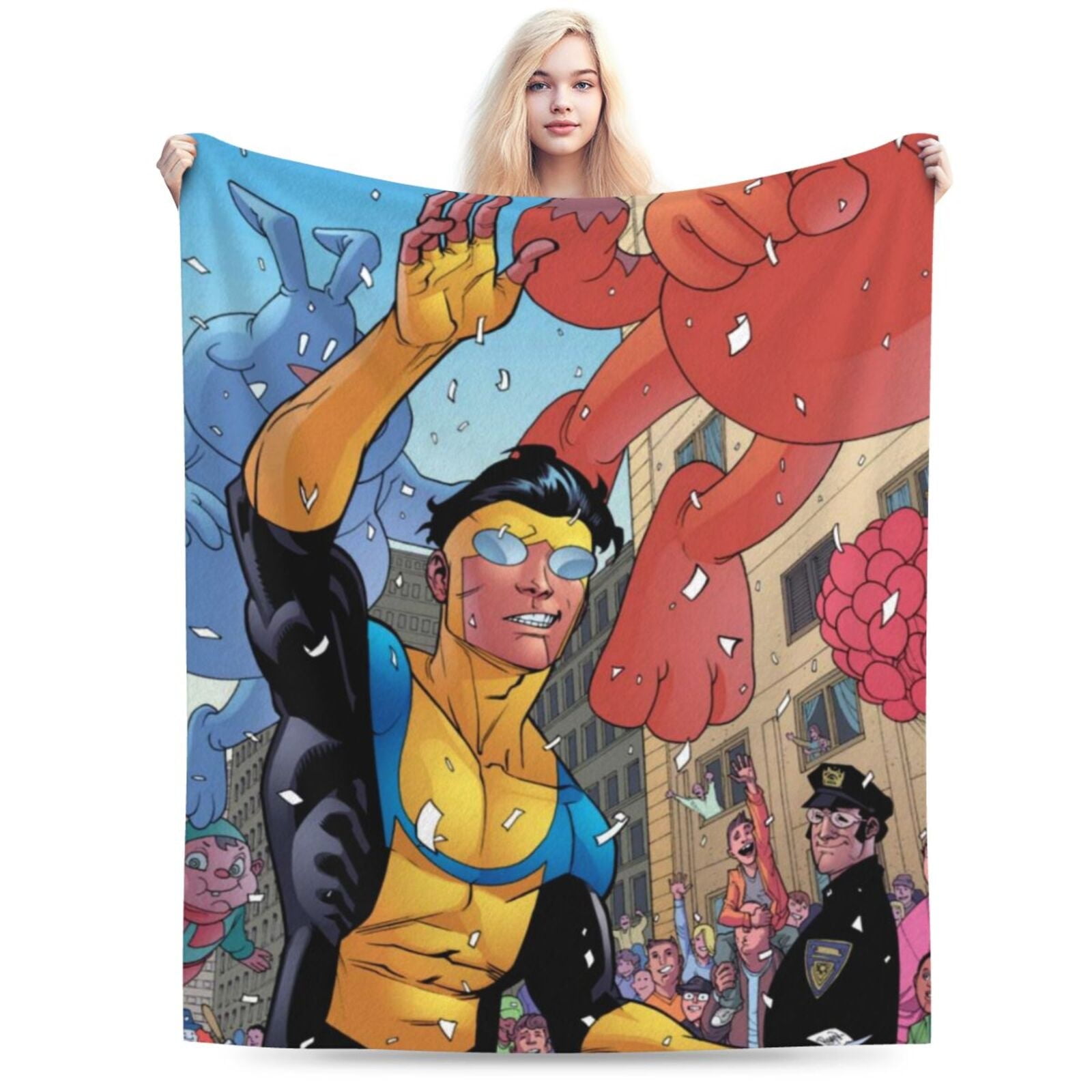 Invincible Blanket, Super Soft Throw Blanket for Bed Couch Sofa, Cozy ...