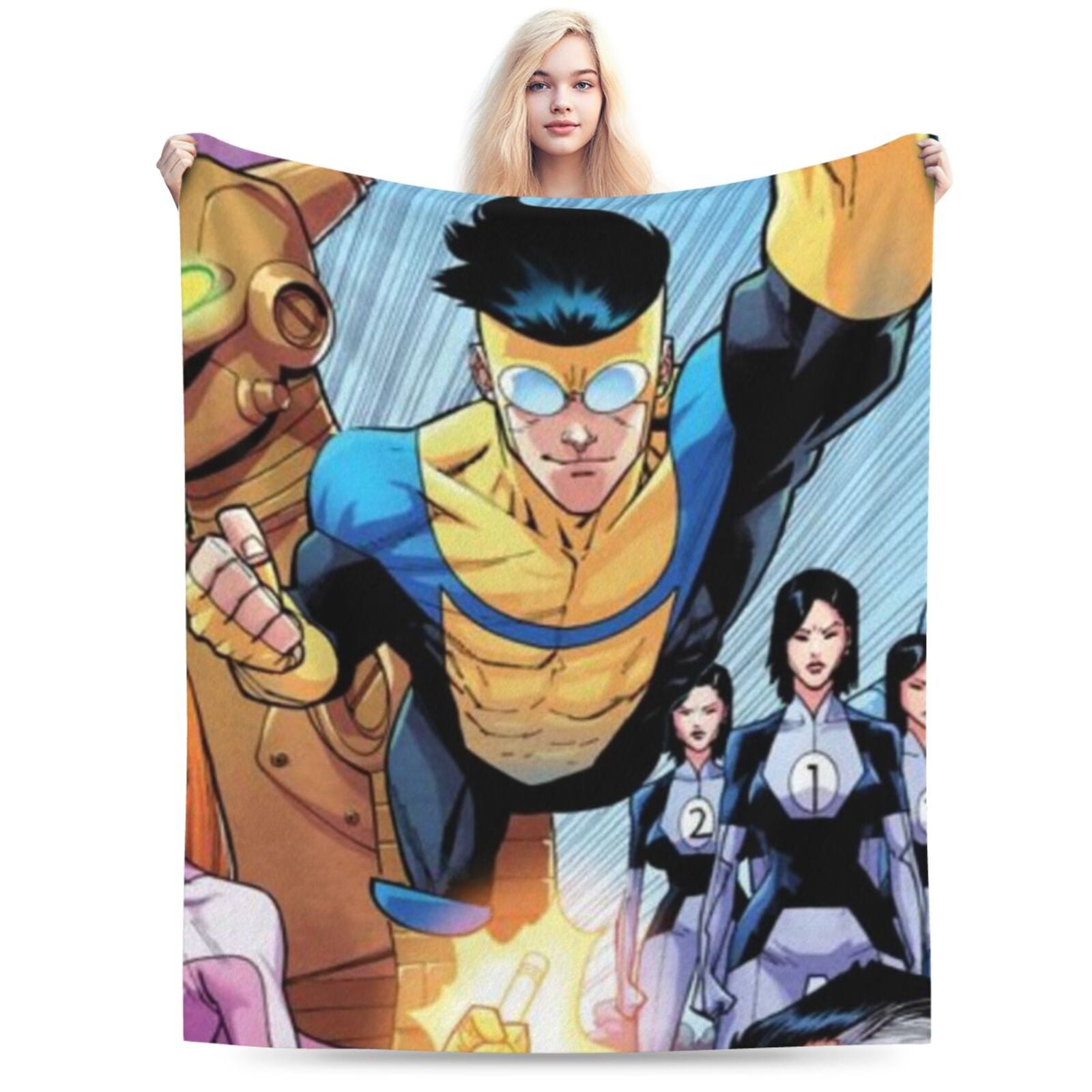 Invincible Blanket, Super Soft Throw Blanket for Bed Couch Sofa, Cozy ...