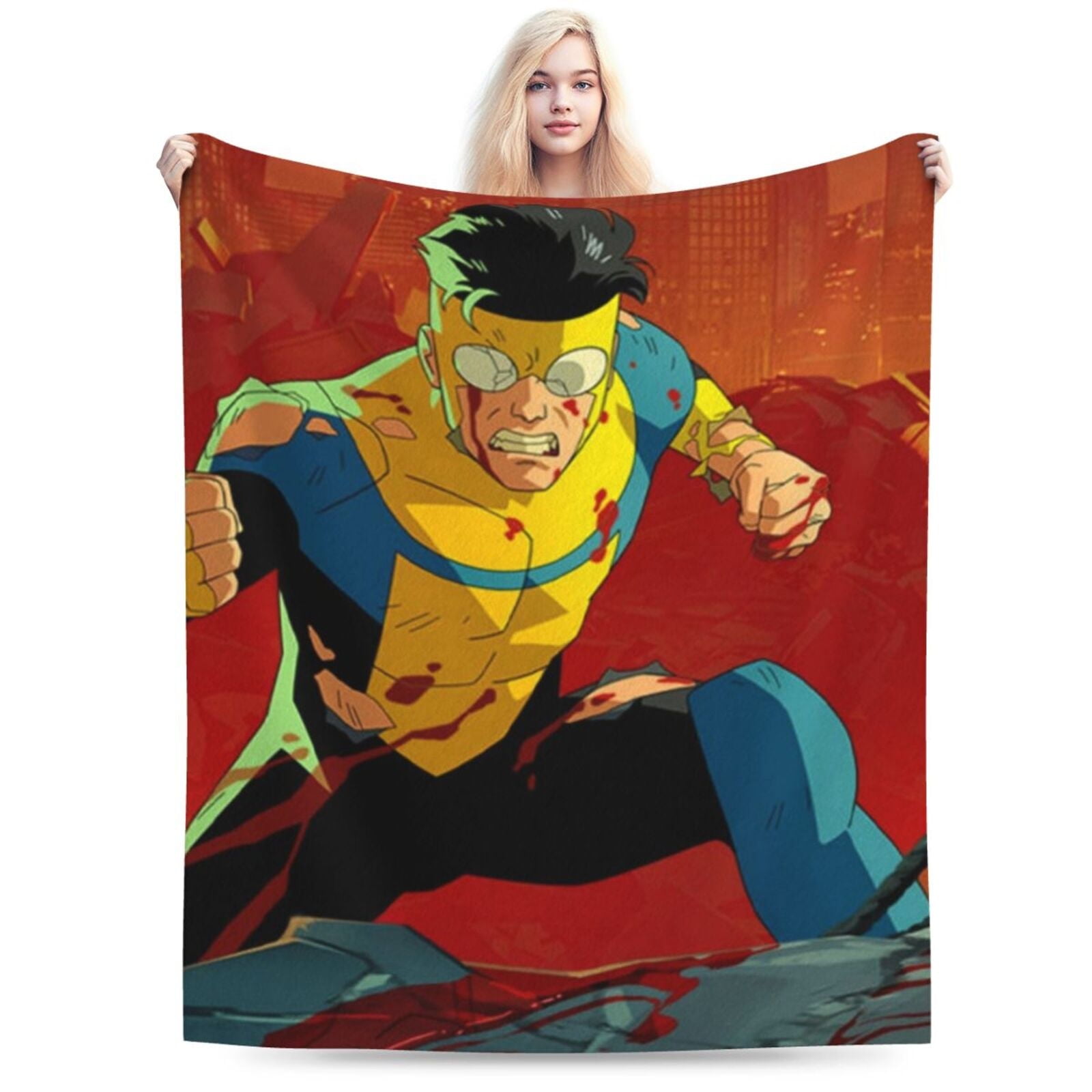 Invincible Blanket, Super Soft Throw Blanket for Bed Couch Sofa, Cozy ...