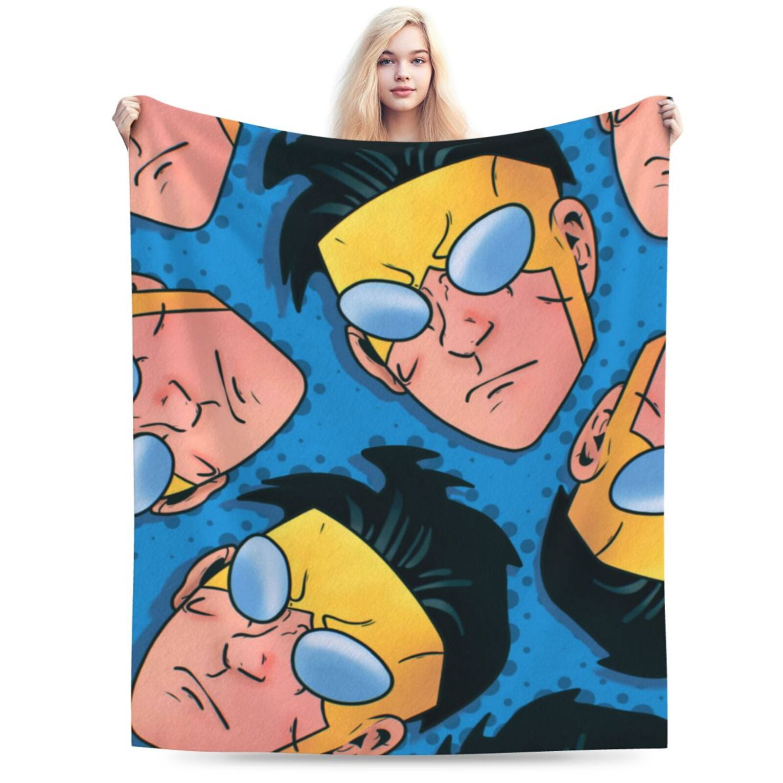 Invincible Blanket, Super Soft Throw Blanket for Bed Couch Sofa, Cozy ...