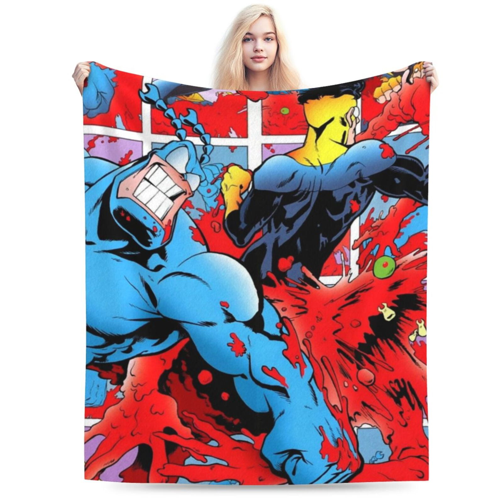 Invincible Blanket, Super Soft Throw Blanket for Bed Couch Sofa, Cozy ...