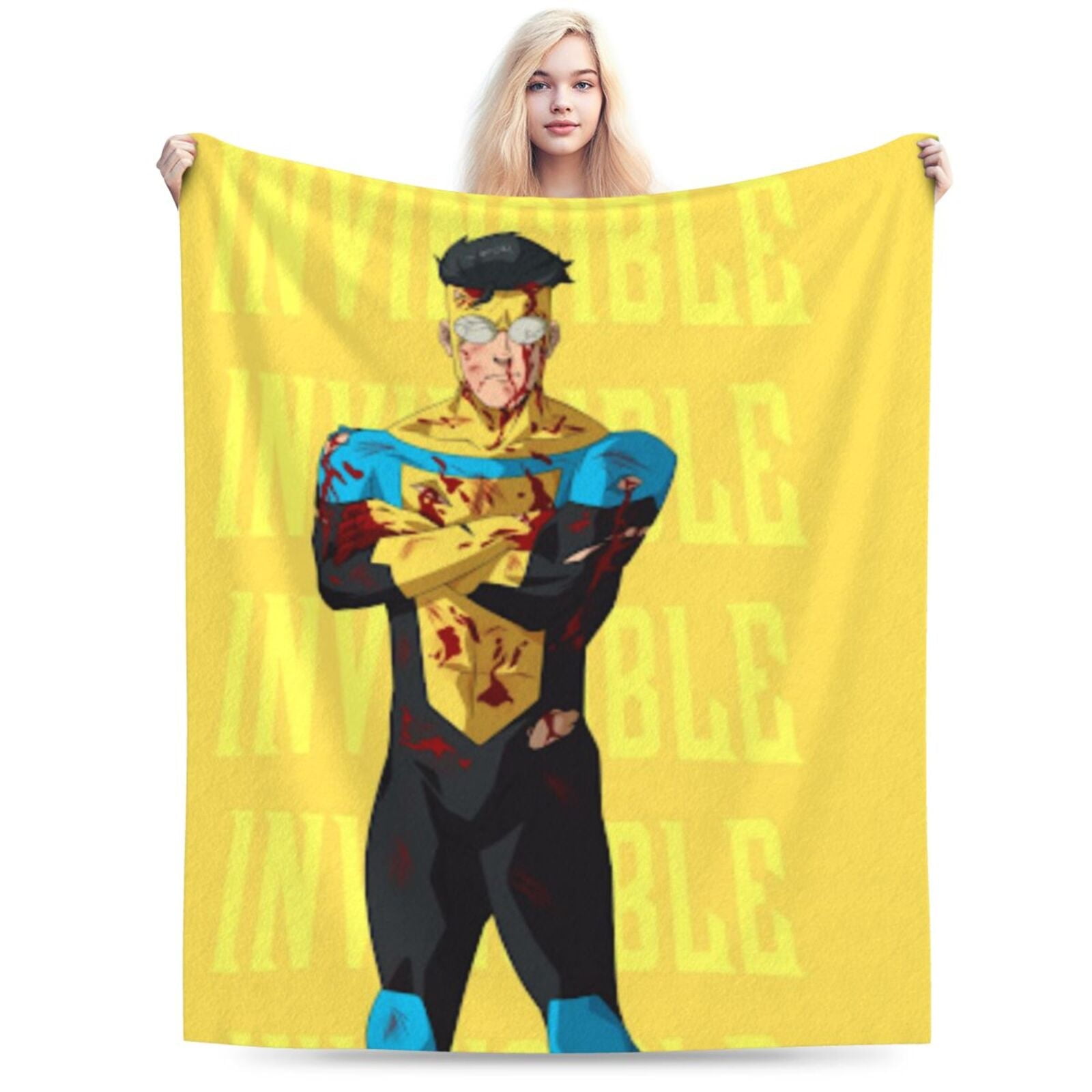Invincible Blanket, Super Soft Throw Blanket for Bed Couch Sofa, Cozy ...