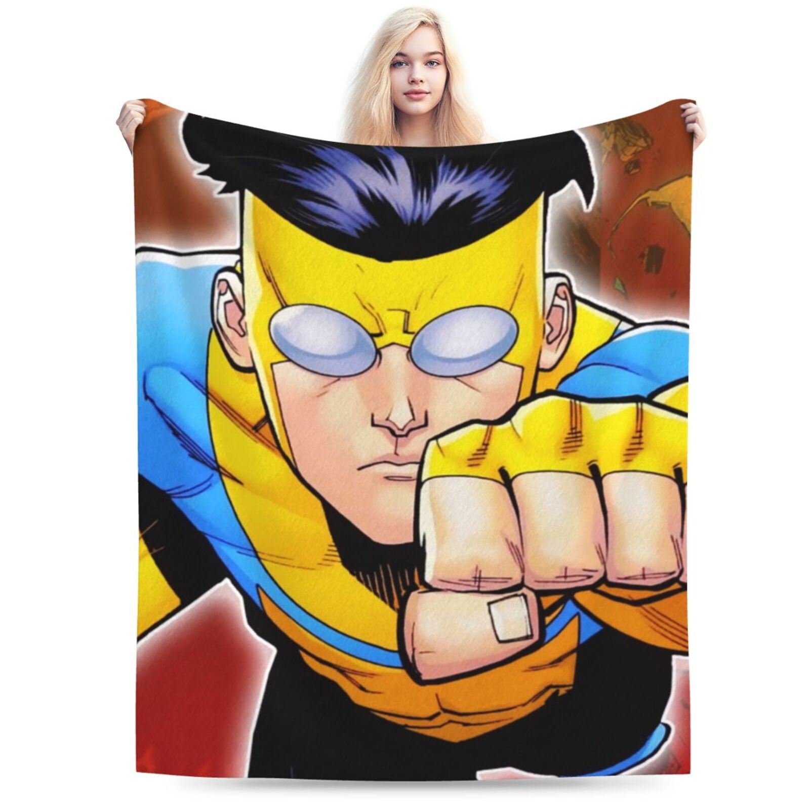 Invincible Blanket, Super Soft Throw Blanket for Bed Couch Sofa, Cozy ...
