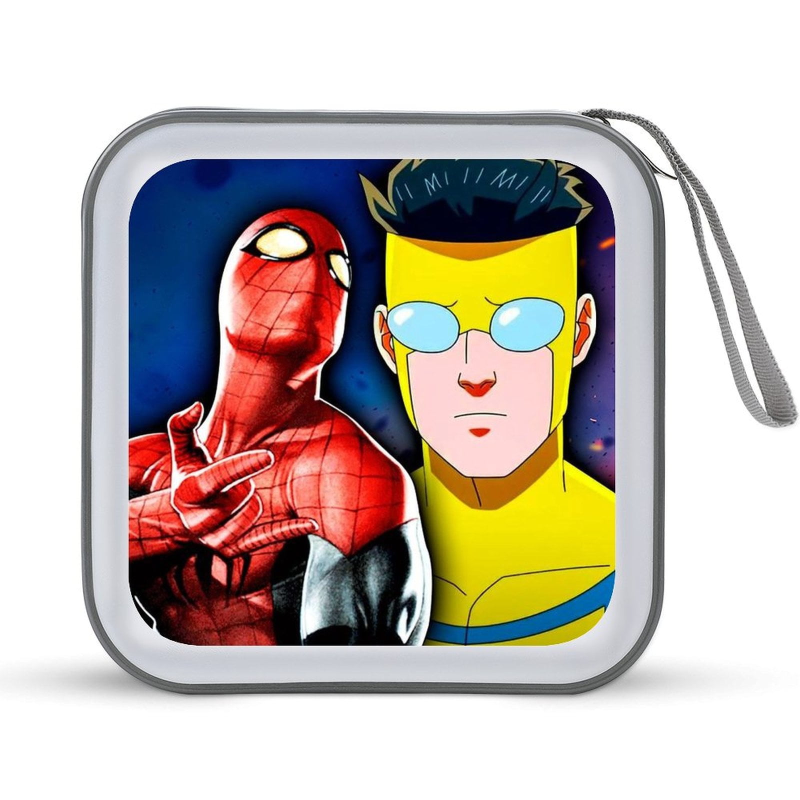 Invincible CD Case, 40 Capacity VCD/DVD Case Holders Wallet Hard ...