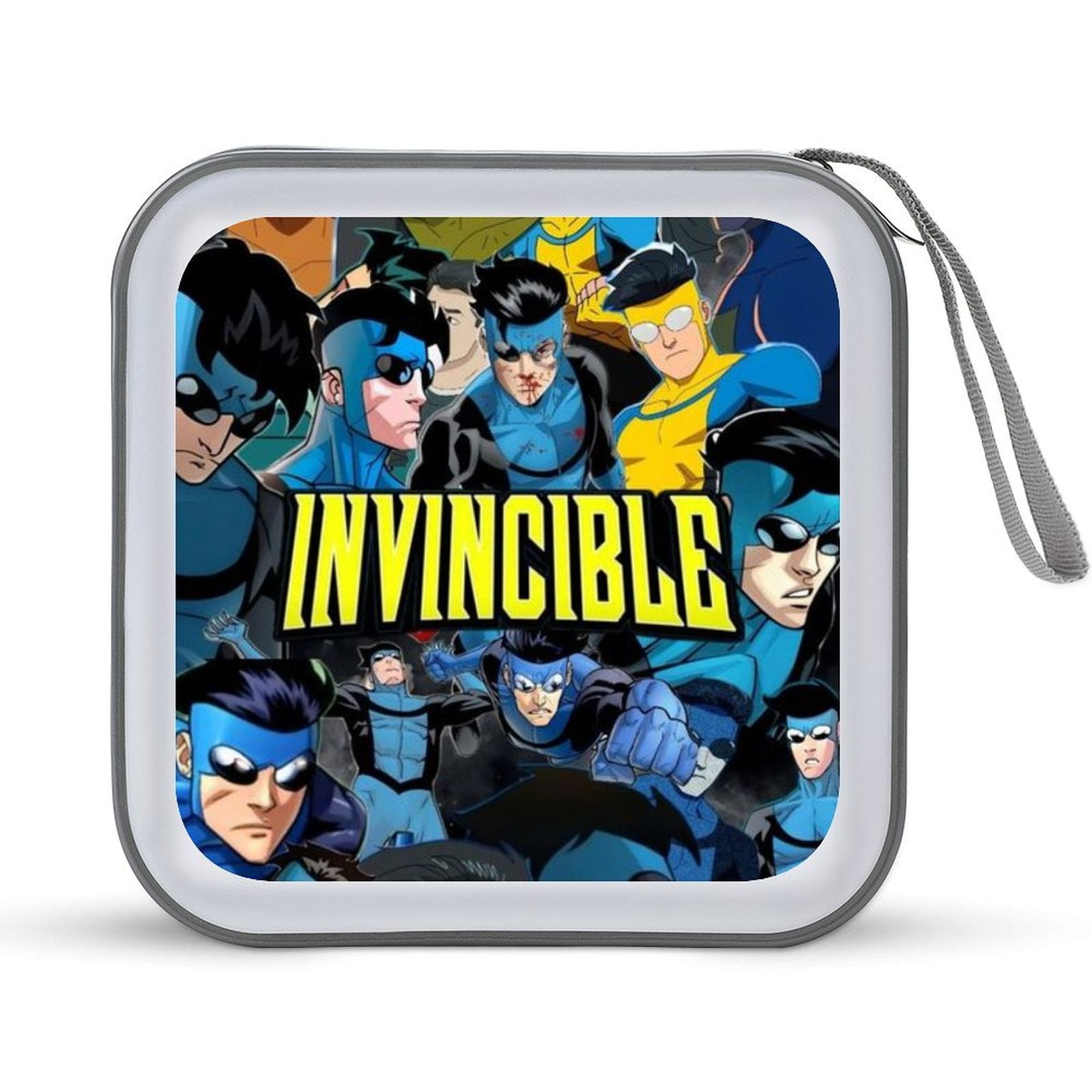 Invincible CD Case, 40 Capacity VCD/DVD Case Holders Wallet Hard ...