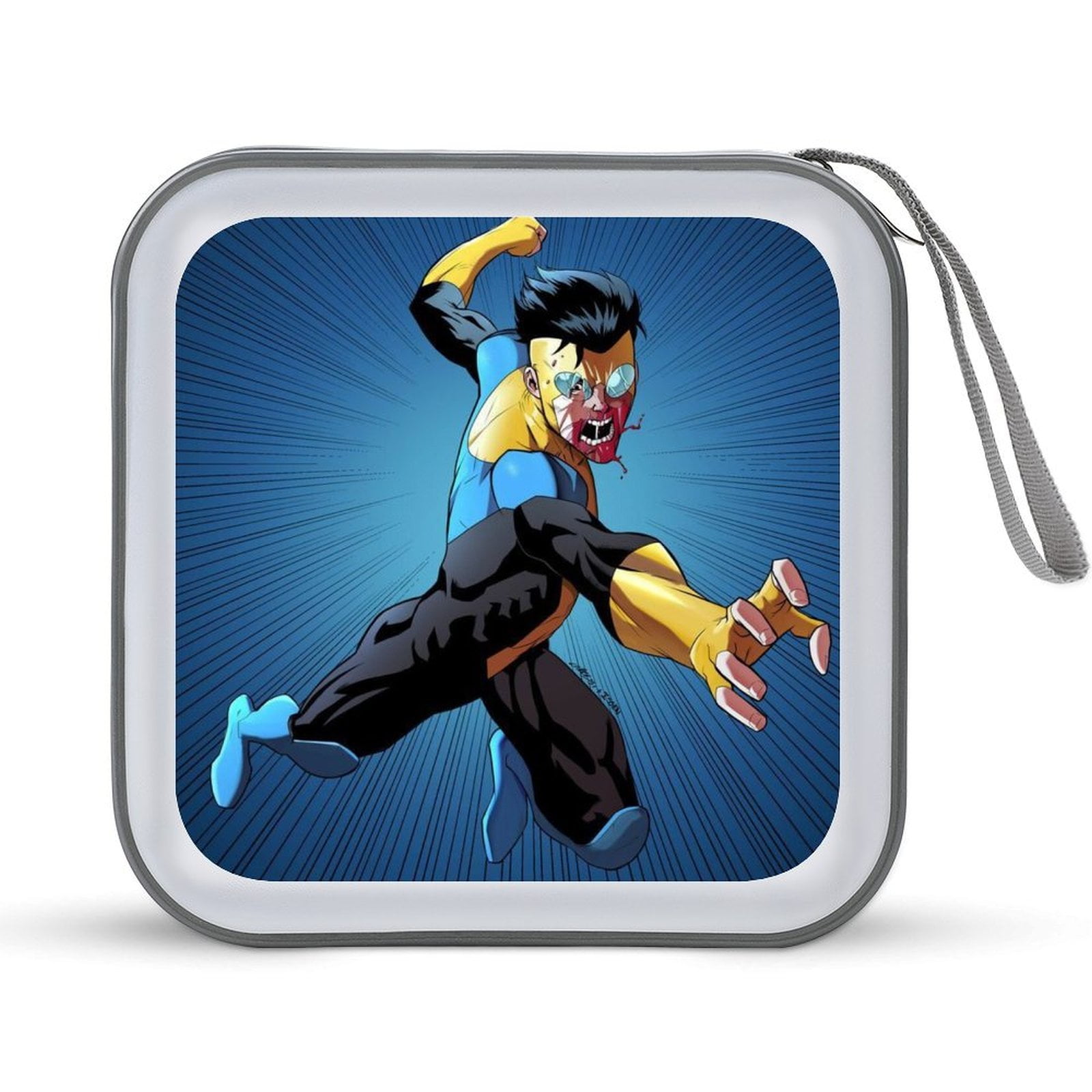 Invincible CD Case, 40 Capacity VCD/DVD Case Holders Wallet Hard ...